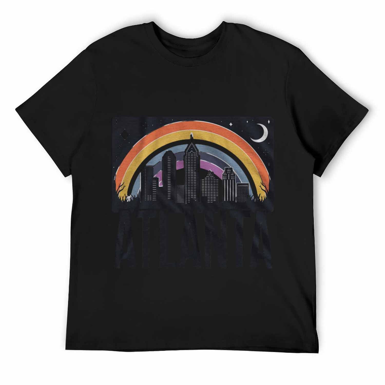 African American Month Women Tops T-Shirt Atlanta Graphics Shirt Casual ...