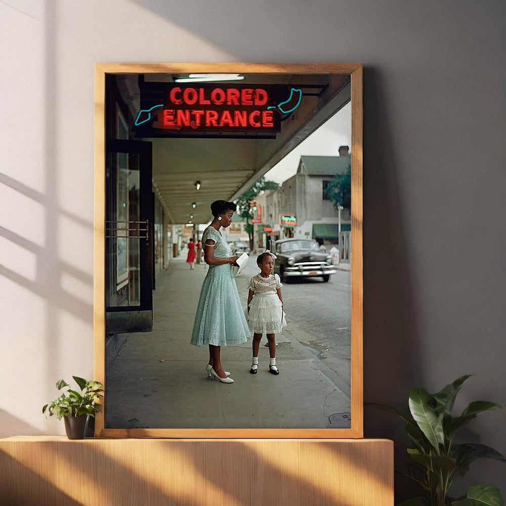 African American Print, Vintage Photo Print, Black And White, Vintage ...