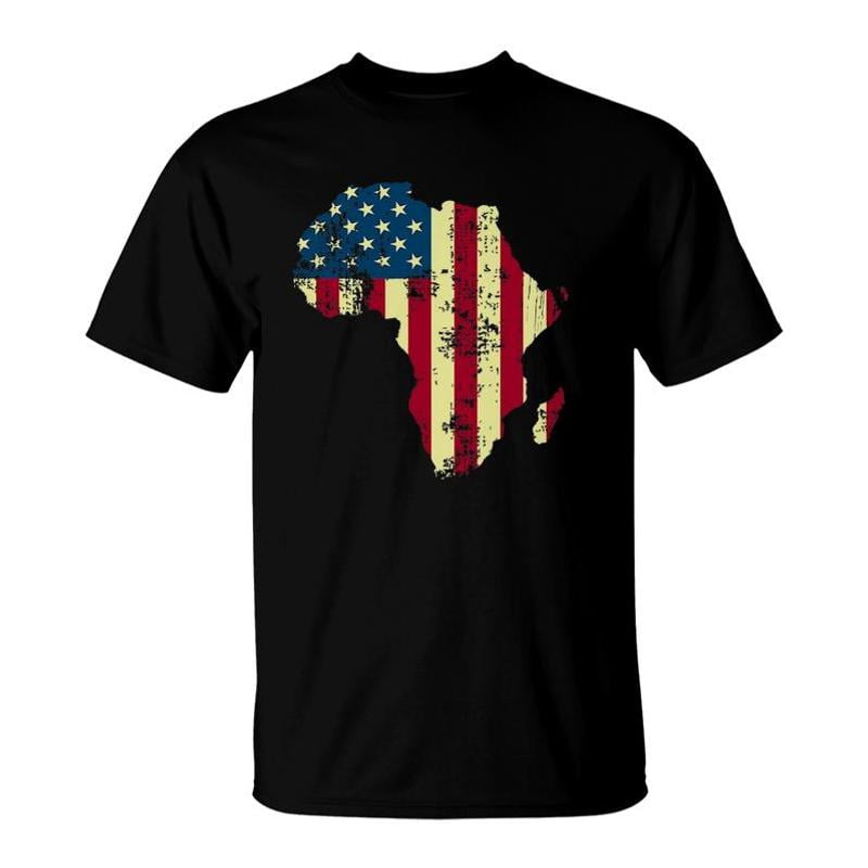 African American Usa Flag Patriotic 4Th Of July Juneteenth TShirt ...