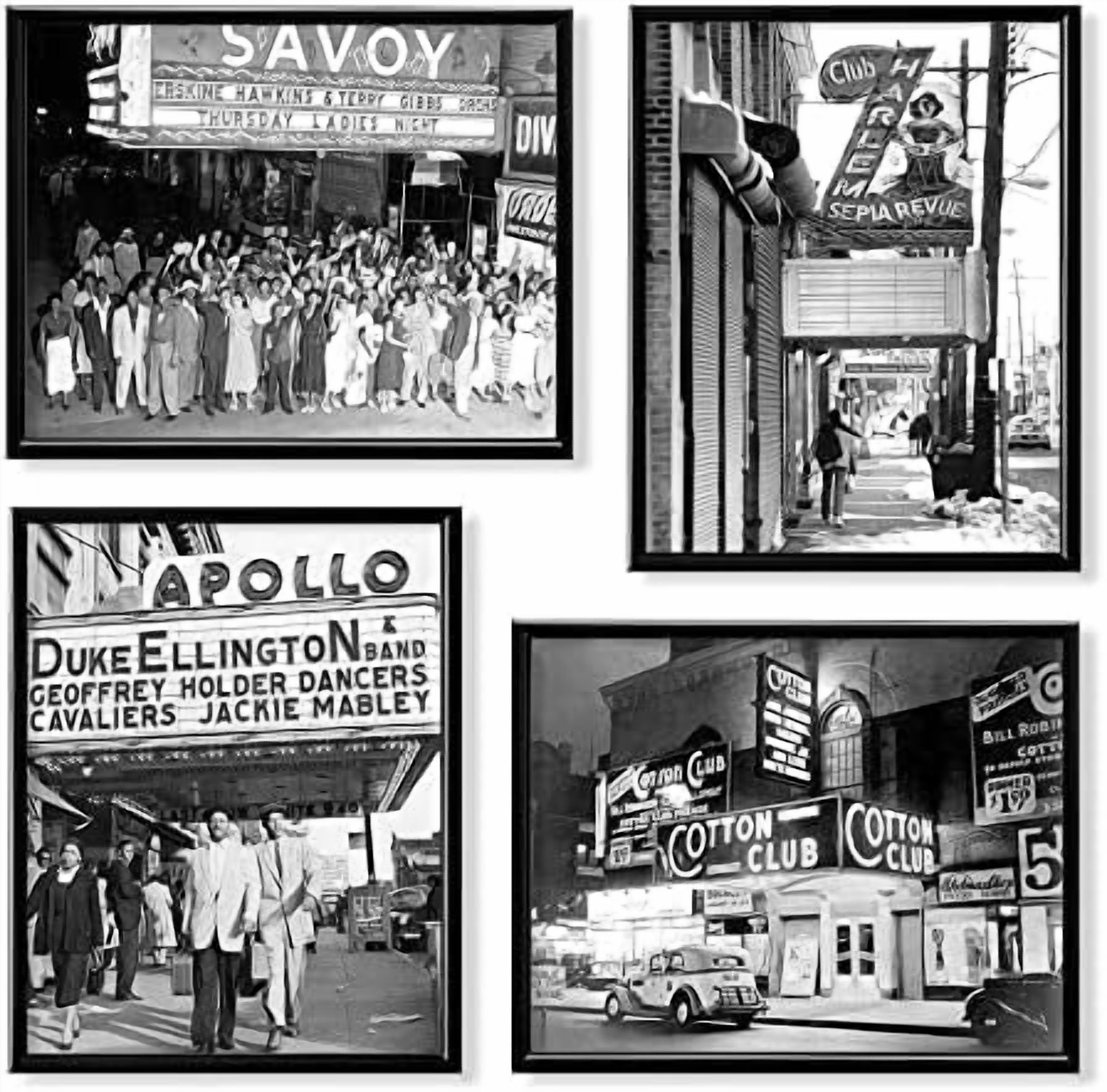 African American Wall Art Decor - 11x14 Vintage Black History Culture ...
