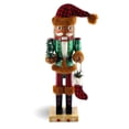 African American Woodsman Santa Nutcracker in hat 14 Inch - Walmart.com