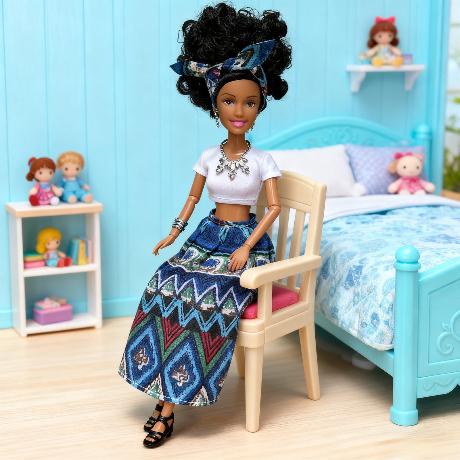 African AmericanDollunder $5! Xqxayjr African AmericanDoll, 12 inch ...