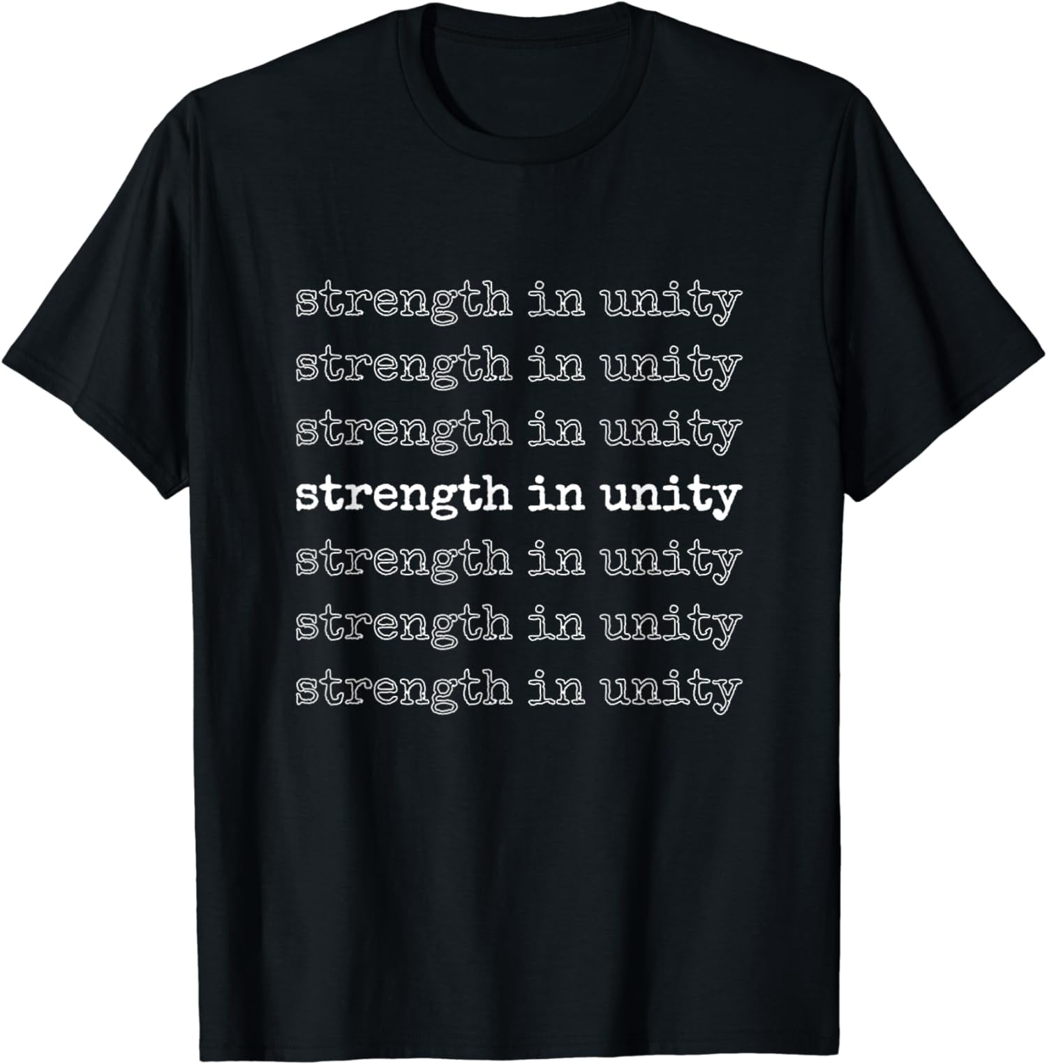 African Americans: Strength In Unity T-Shirt - Walmart.com
