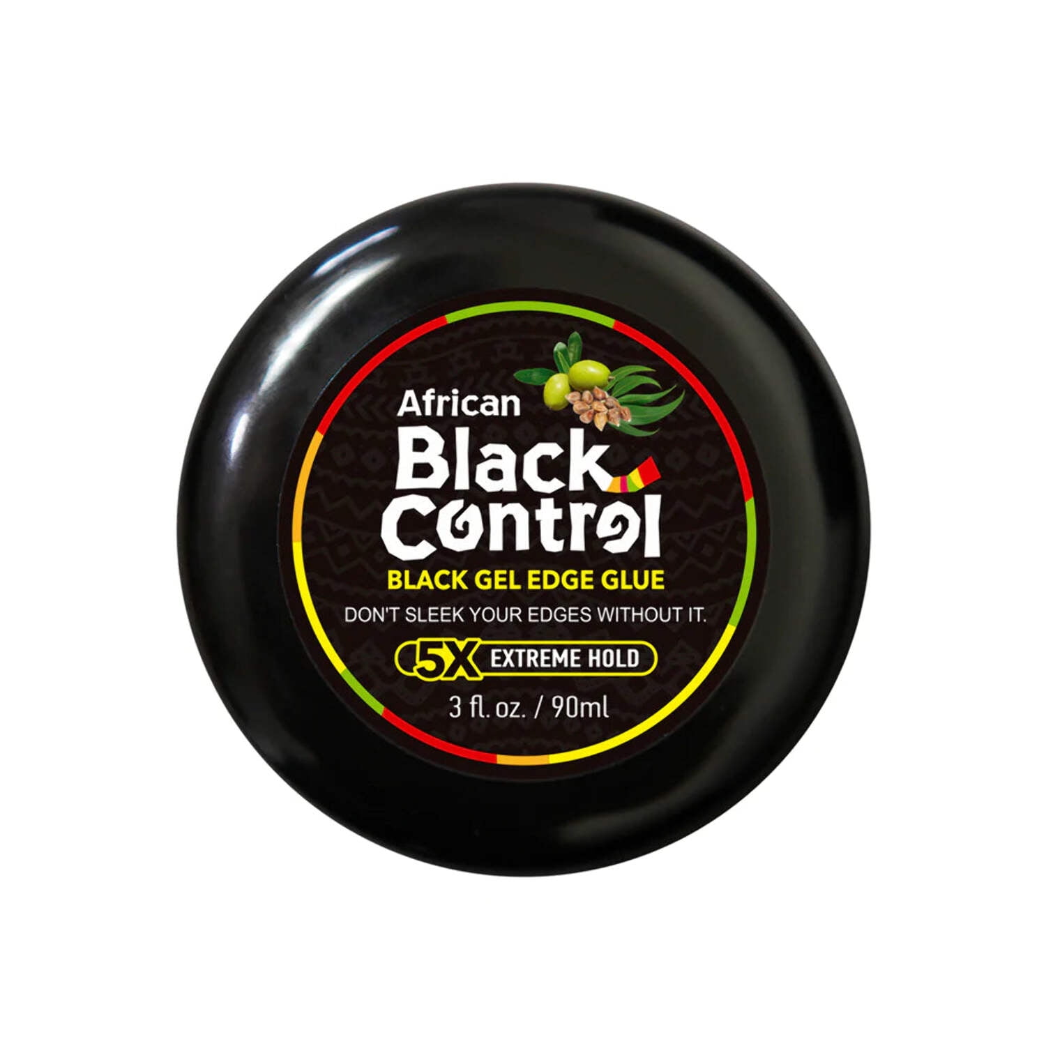 Buti Angeles - African Black Control Hair Gel Edge Glue, Extra Shine ...