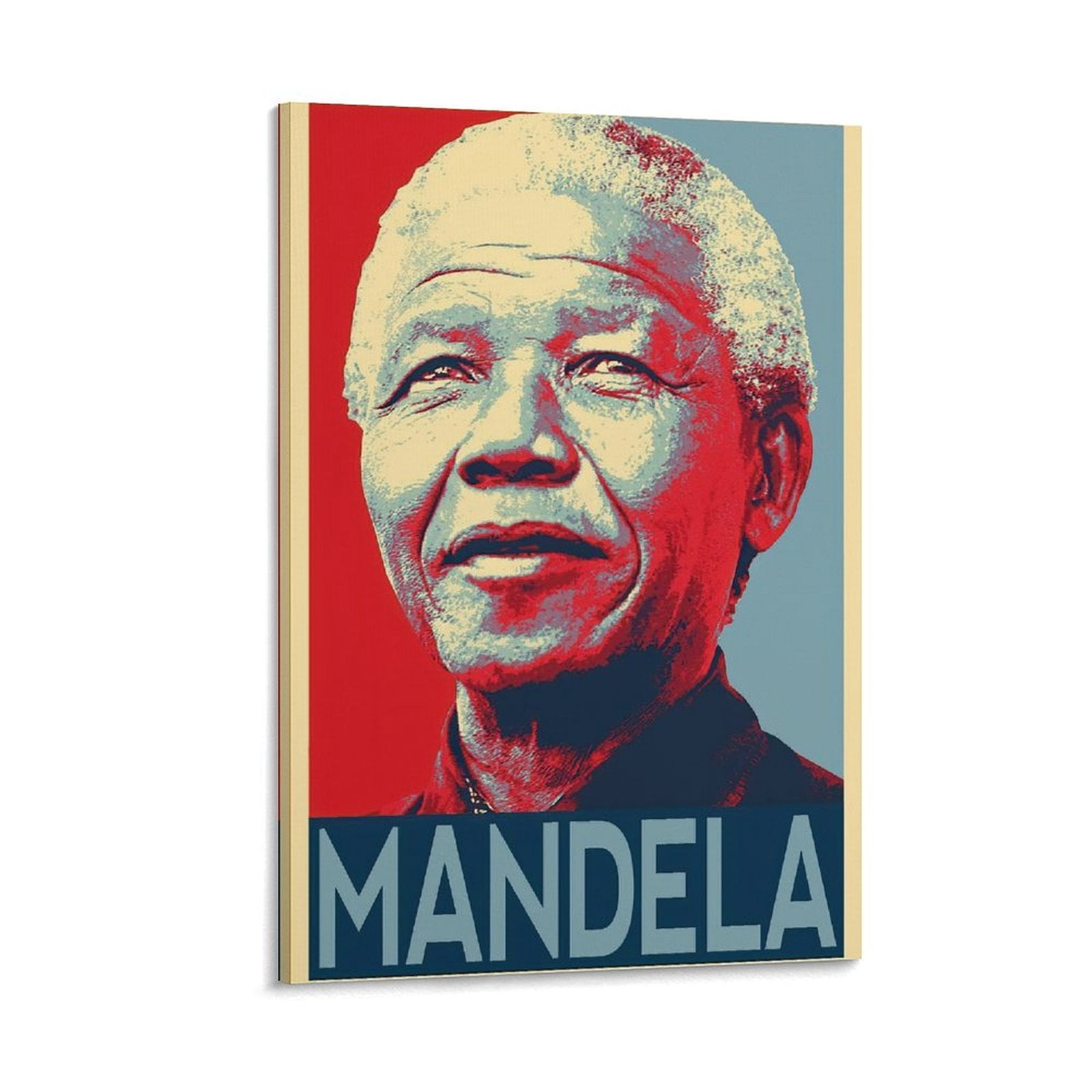 African And Black Nationalists Nelson Mandela Poster Art Poster Canvas ...