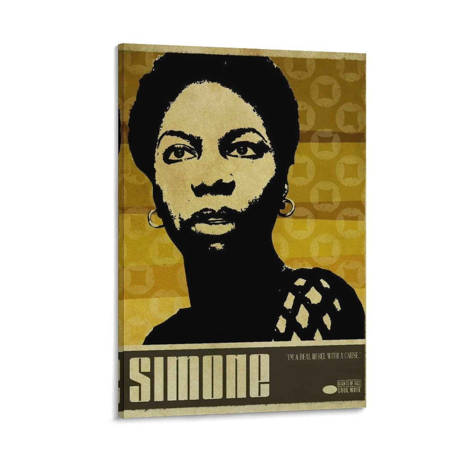 African And Black Nationalists Singer Nina Simone Character Poster ...