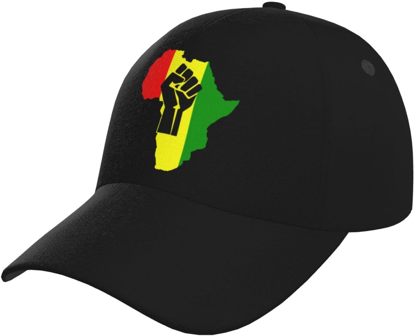 African Black Power Baseball Cap Men Women - Adjustable Classic Plain ...