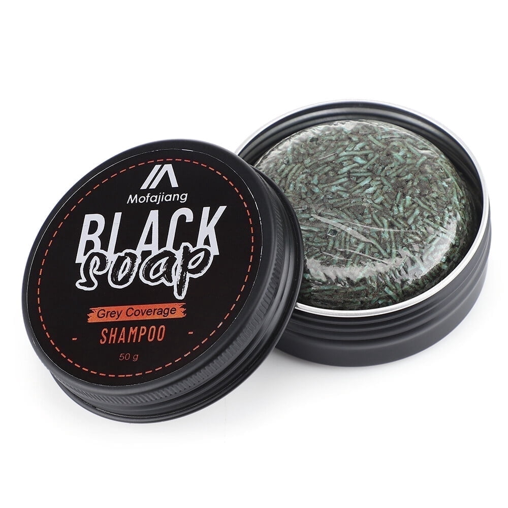 African Black Soap Natural Black Hair Soap 50g with Pure Cocoa Butter ...