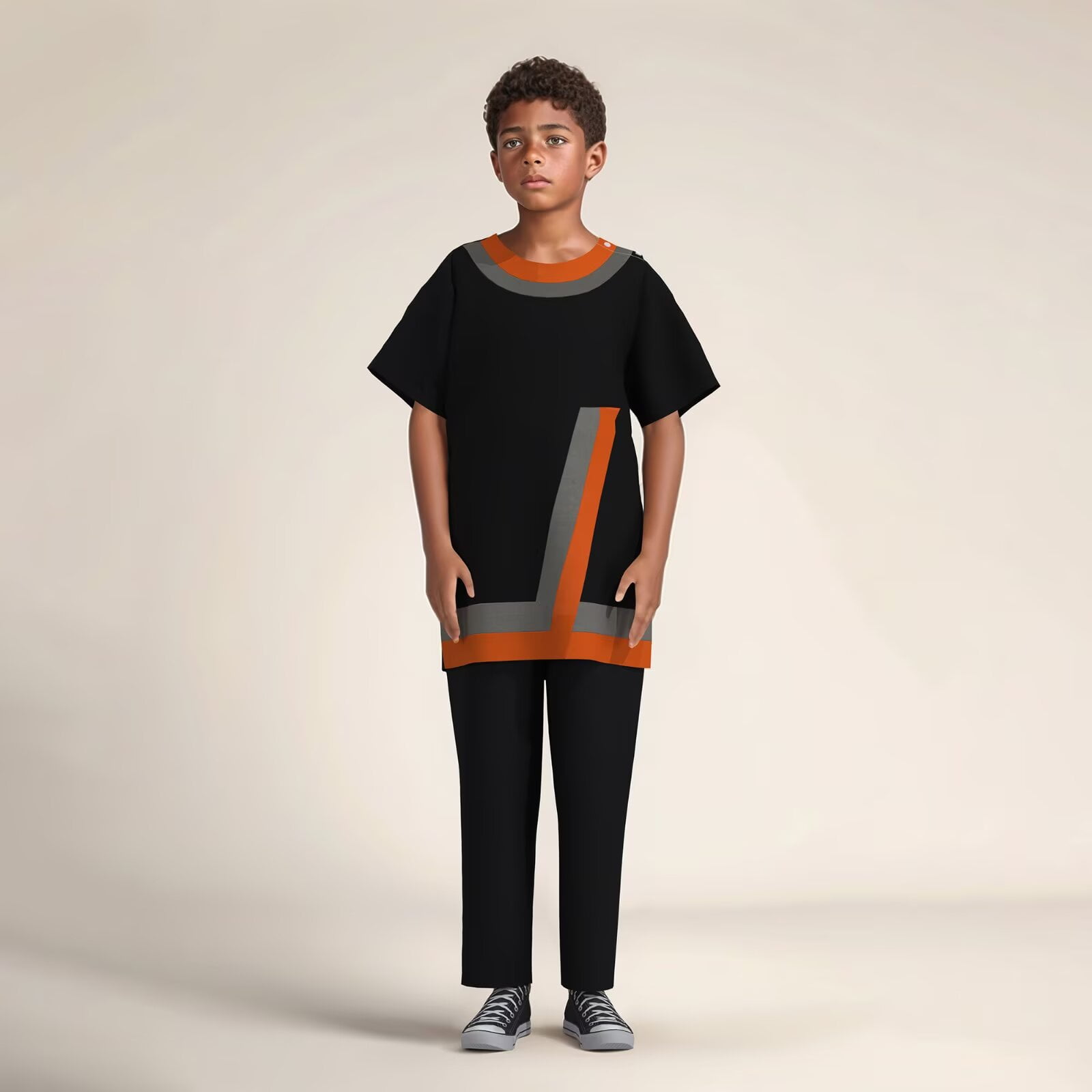 African Boy Suit 2 Pcs Set Short Sleeve Shirt and long Pant African ...
