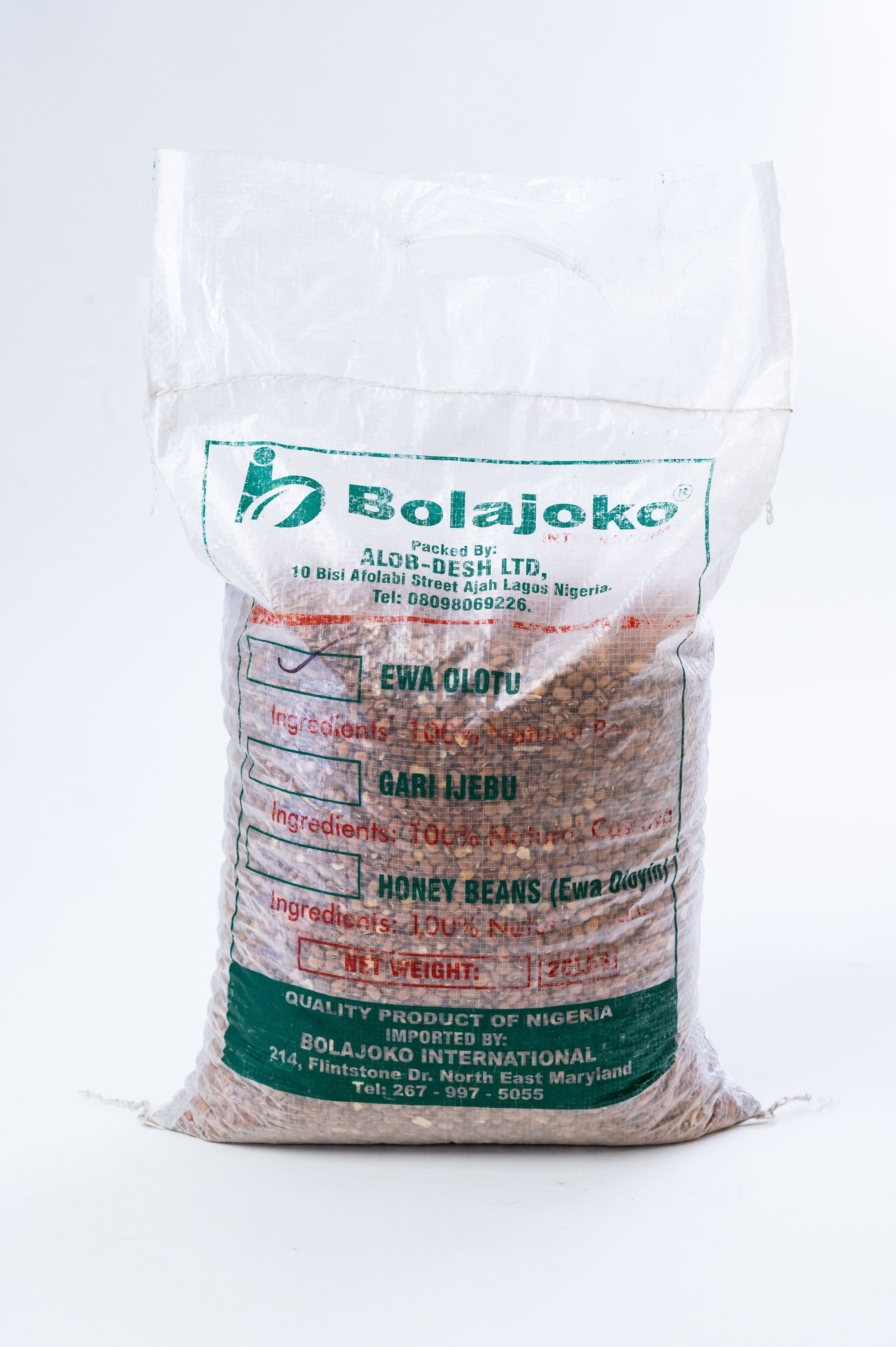 African Delights African Brown Beans - 25lbs Bag Fresh, Nutritious, and ...