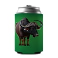 African Buffalo Standing Drink Beer Soda Insulated Sleeve Holder Can ...