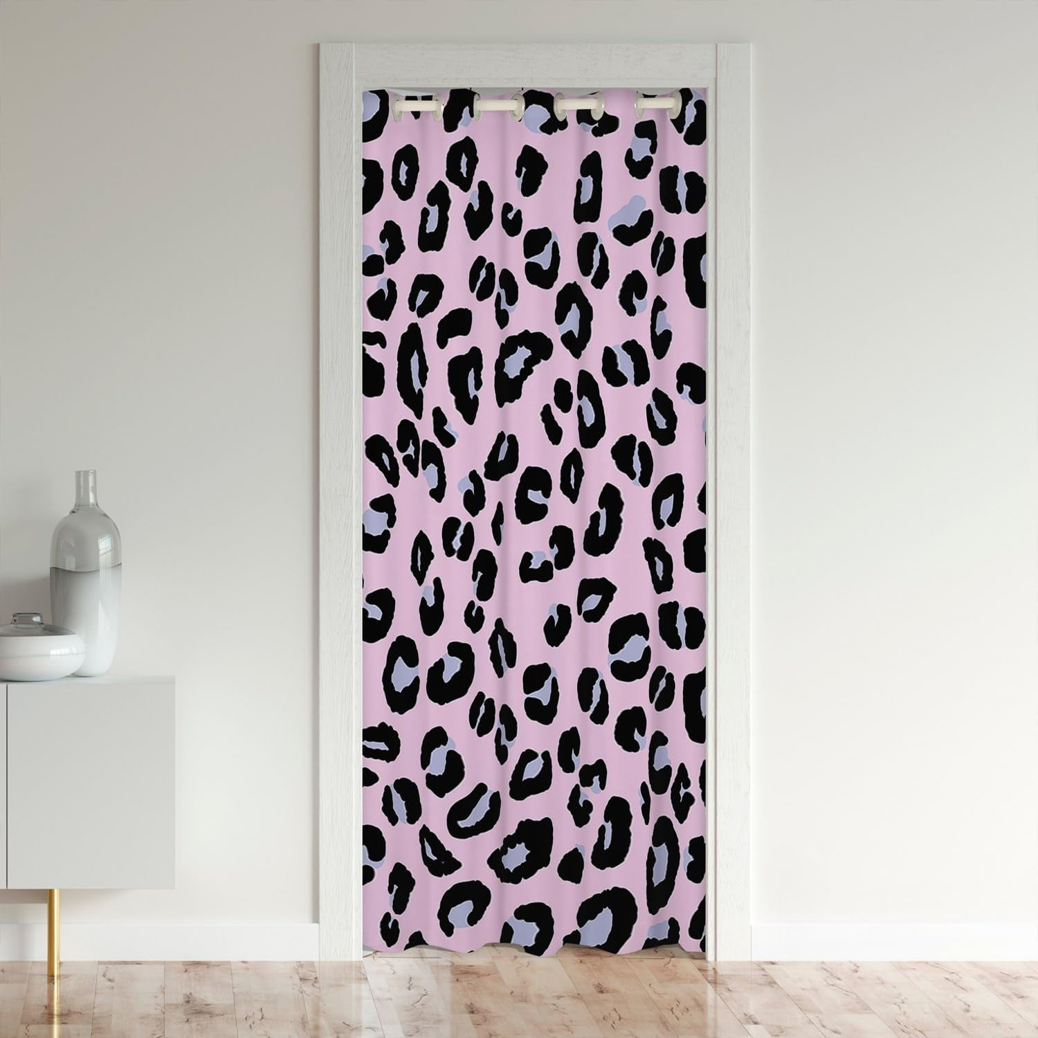 African Cheetah Castle Fairy Leopard Door Curtains for Bedroom Living ...
