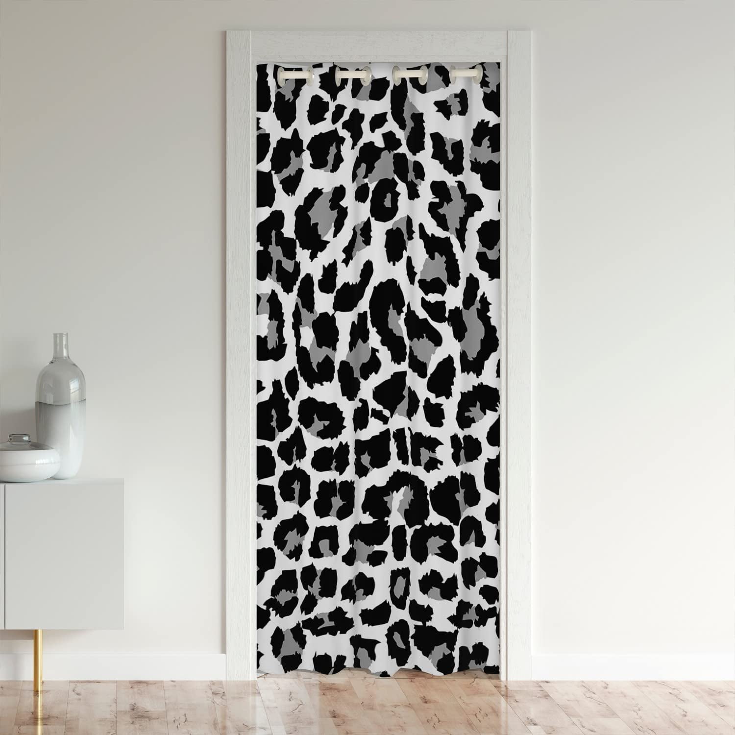 African Cheetah Skin Castle Fairy Leopard Door Curtains for Bedroom ...