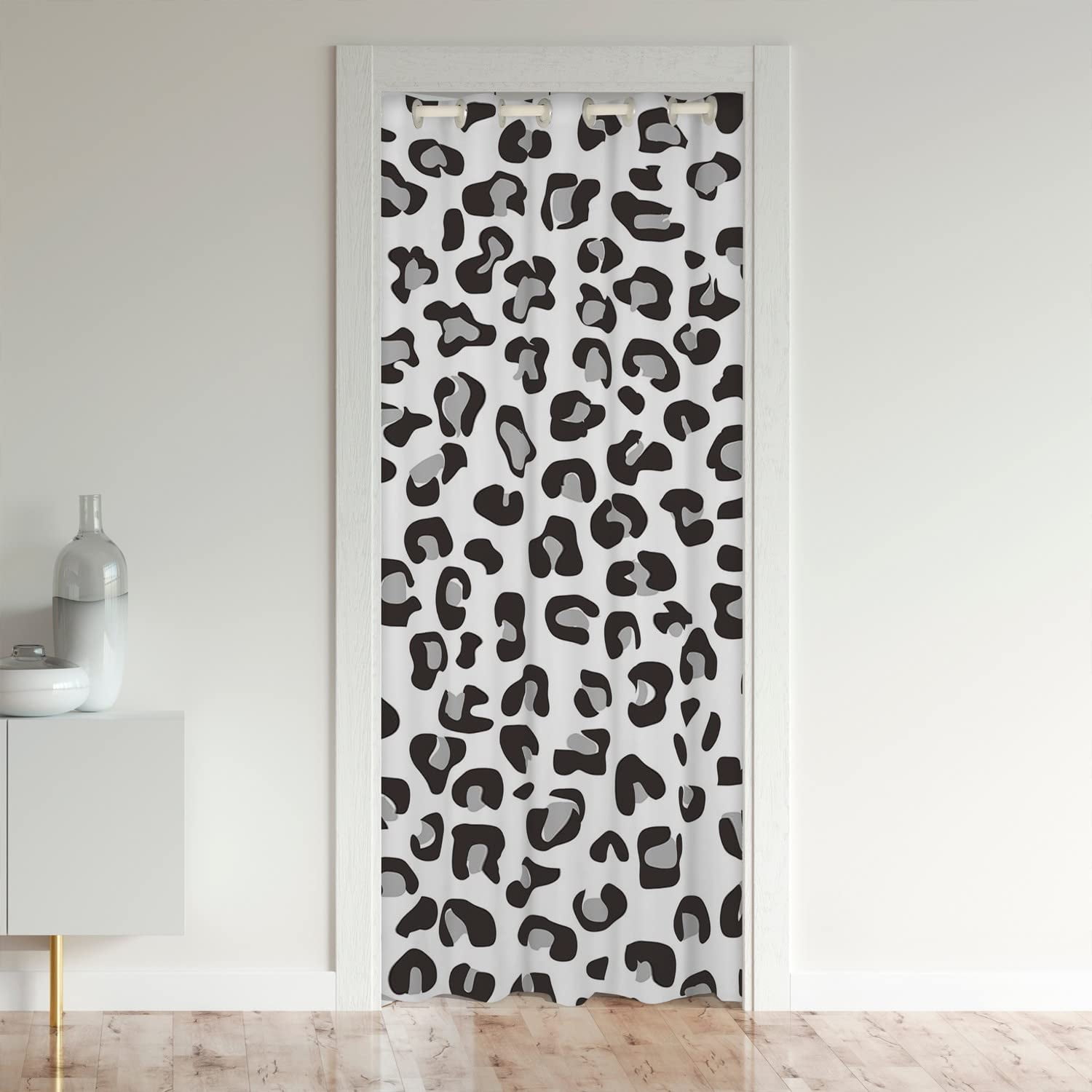 African Cheetah Skin Castle Fairy Leopard Door Curtains for Bedroom ...