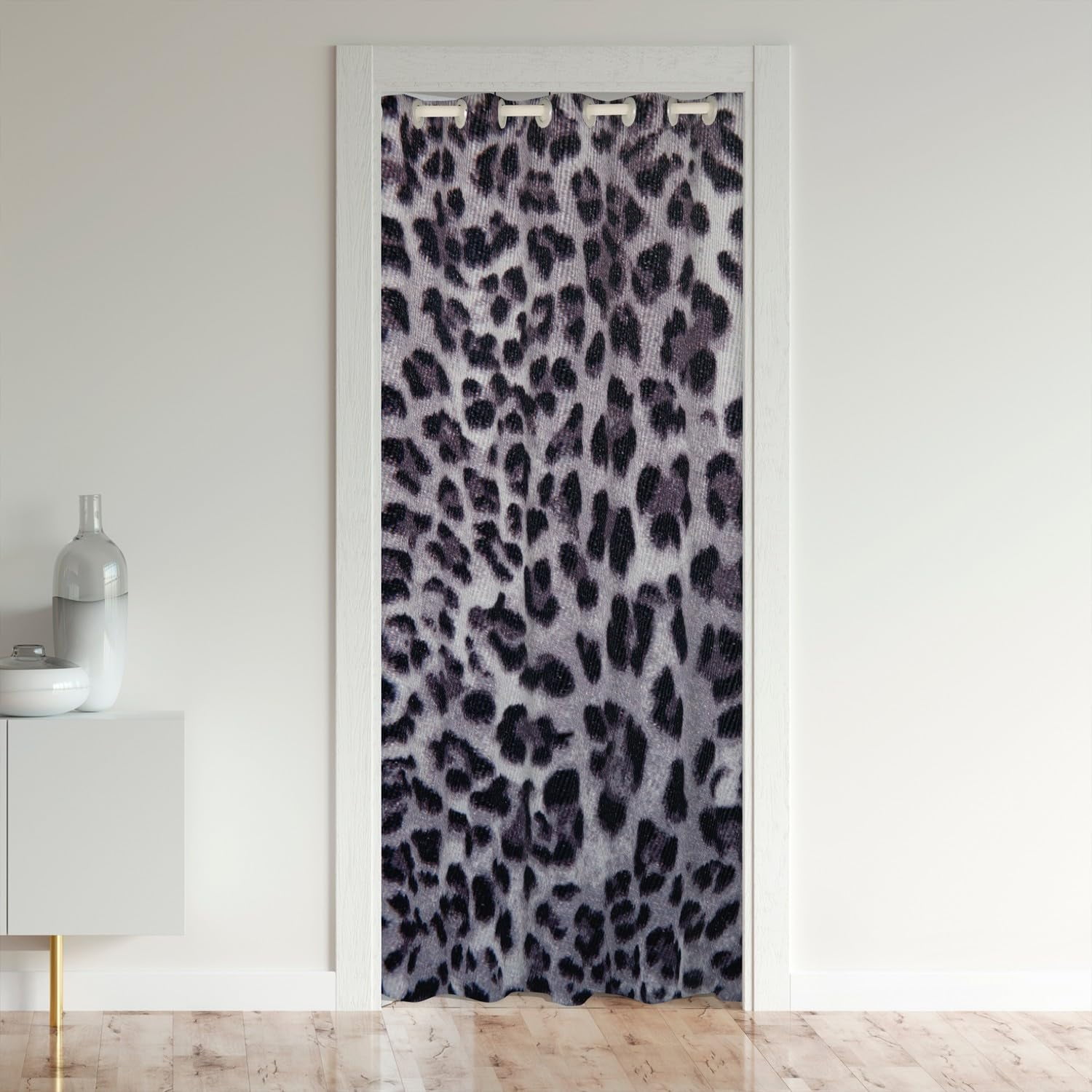 African Cheetah Skin Castle Fairy Leopard Door Curtains for Bedroom ...