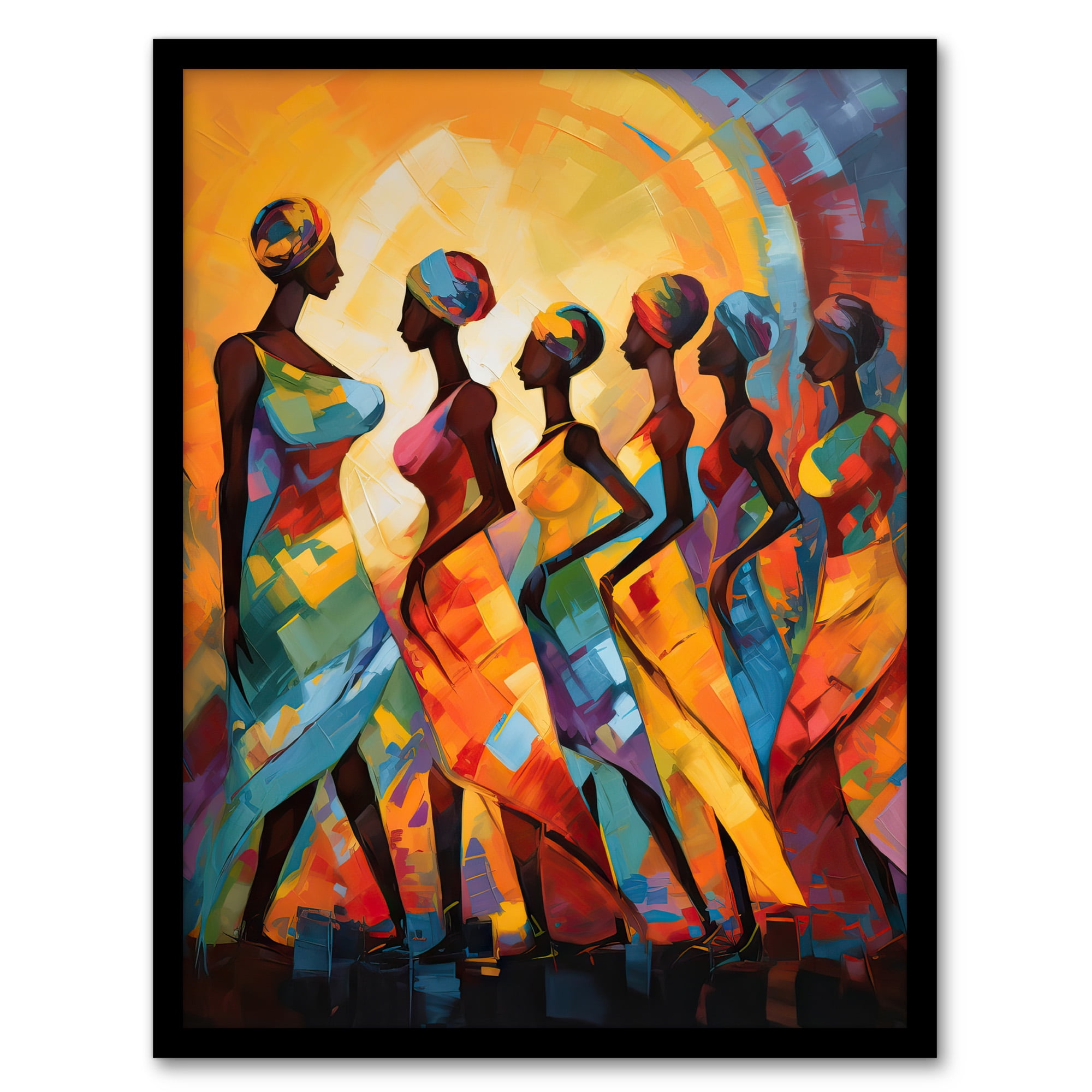 African Cultural Dance Tribal Traditional Music Warm Colours Rhythm ...