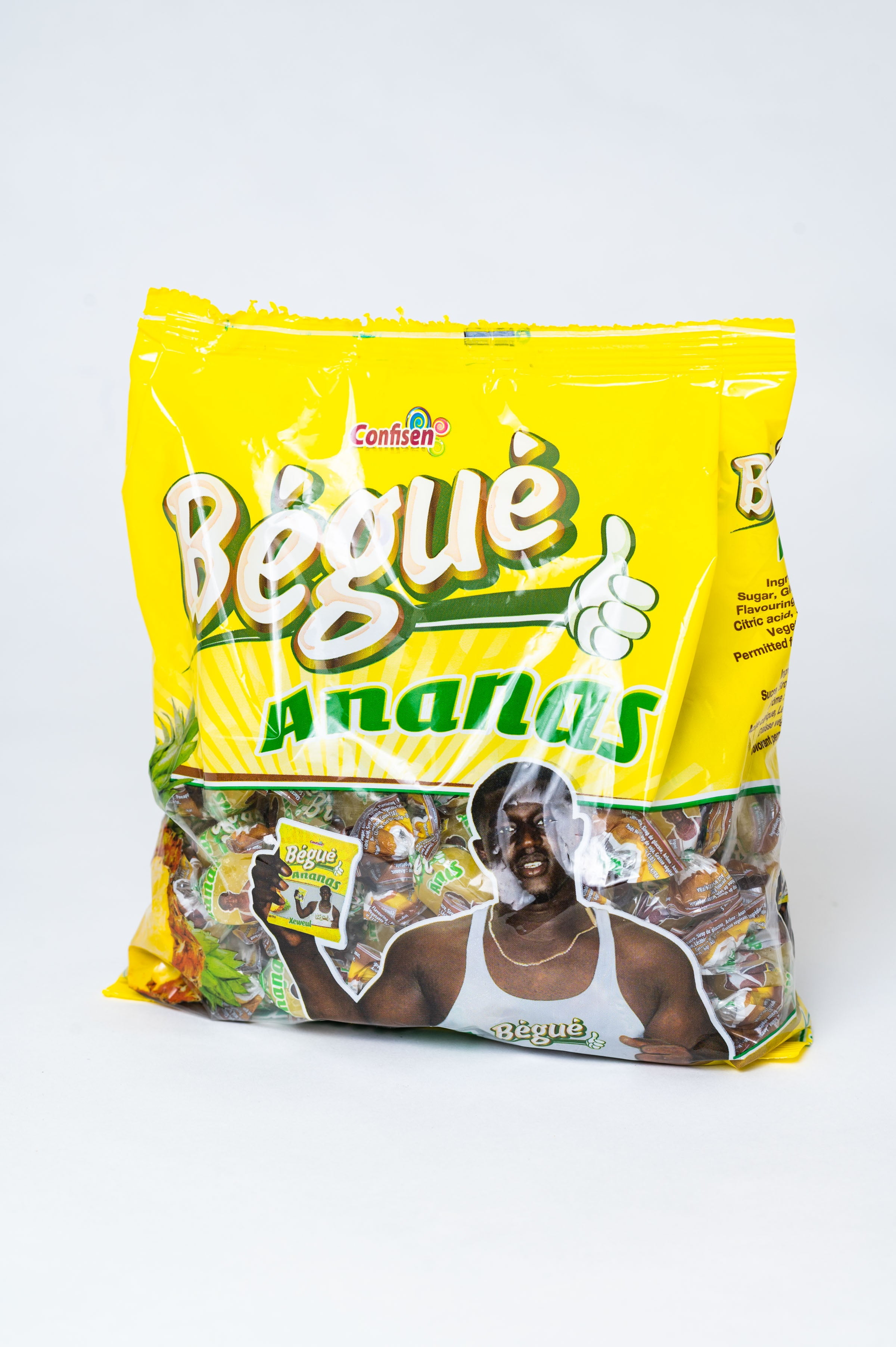 African Delights Begue Pineapple Candy, 100pcs - Walmart.com