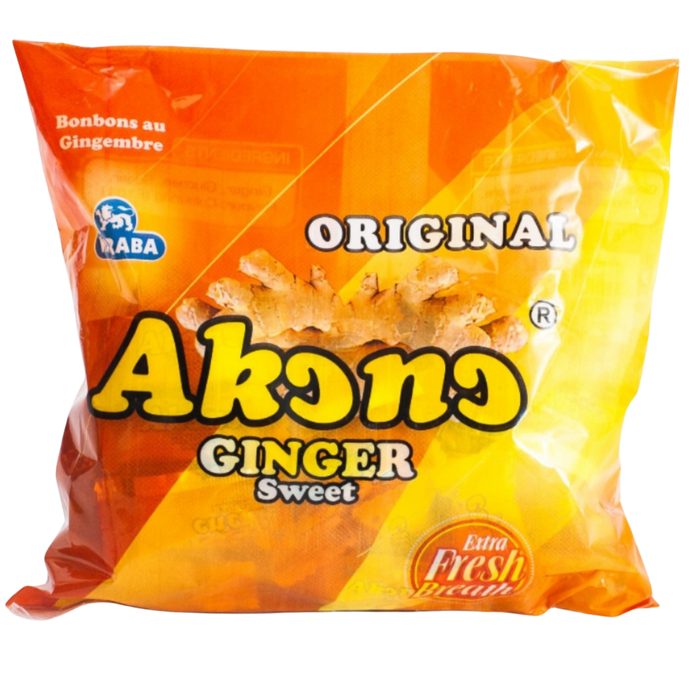 African Delights Original Akomo Ginger Sweet Candy, 250g - Walmart.com