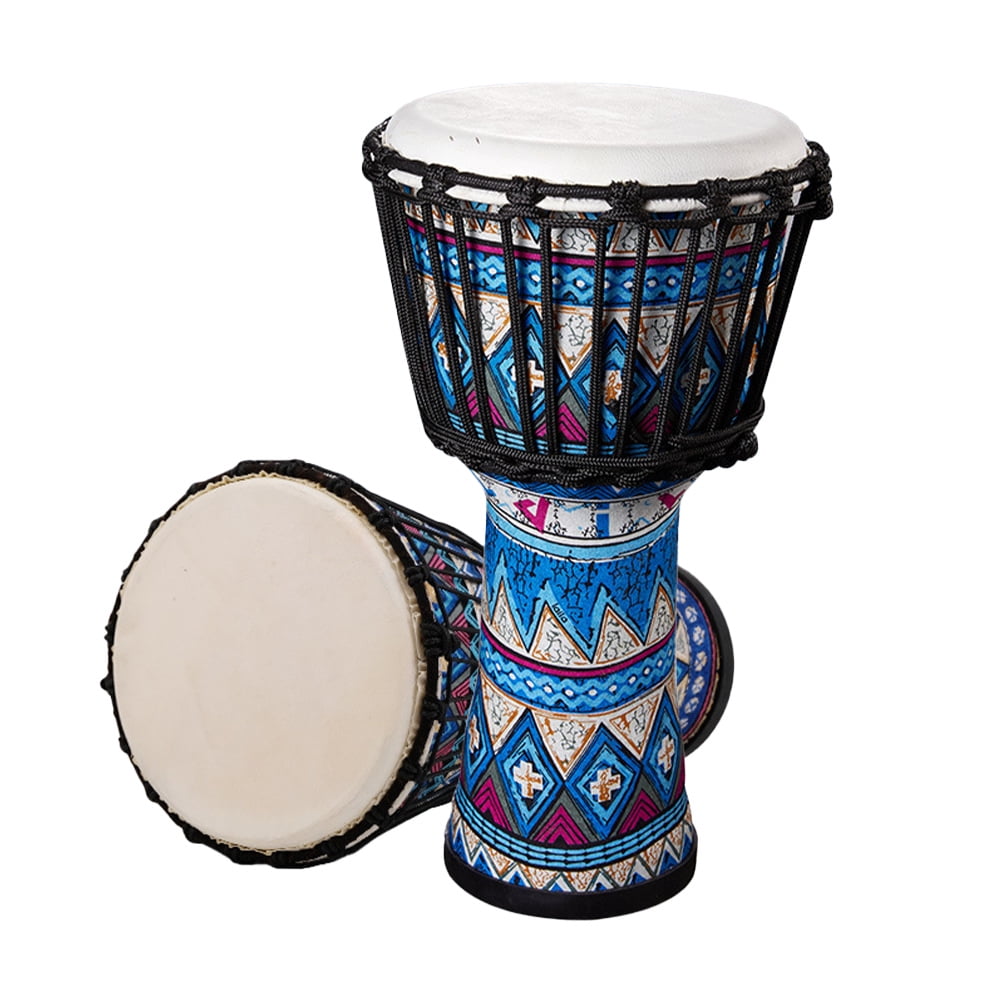 African Djembe Drum Percussion Hand Drum Circle Instrument Standard 8'' Percussion Djembe Hand ...