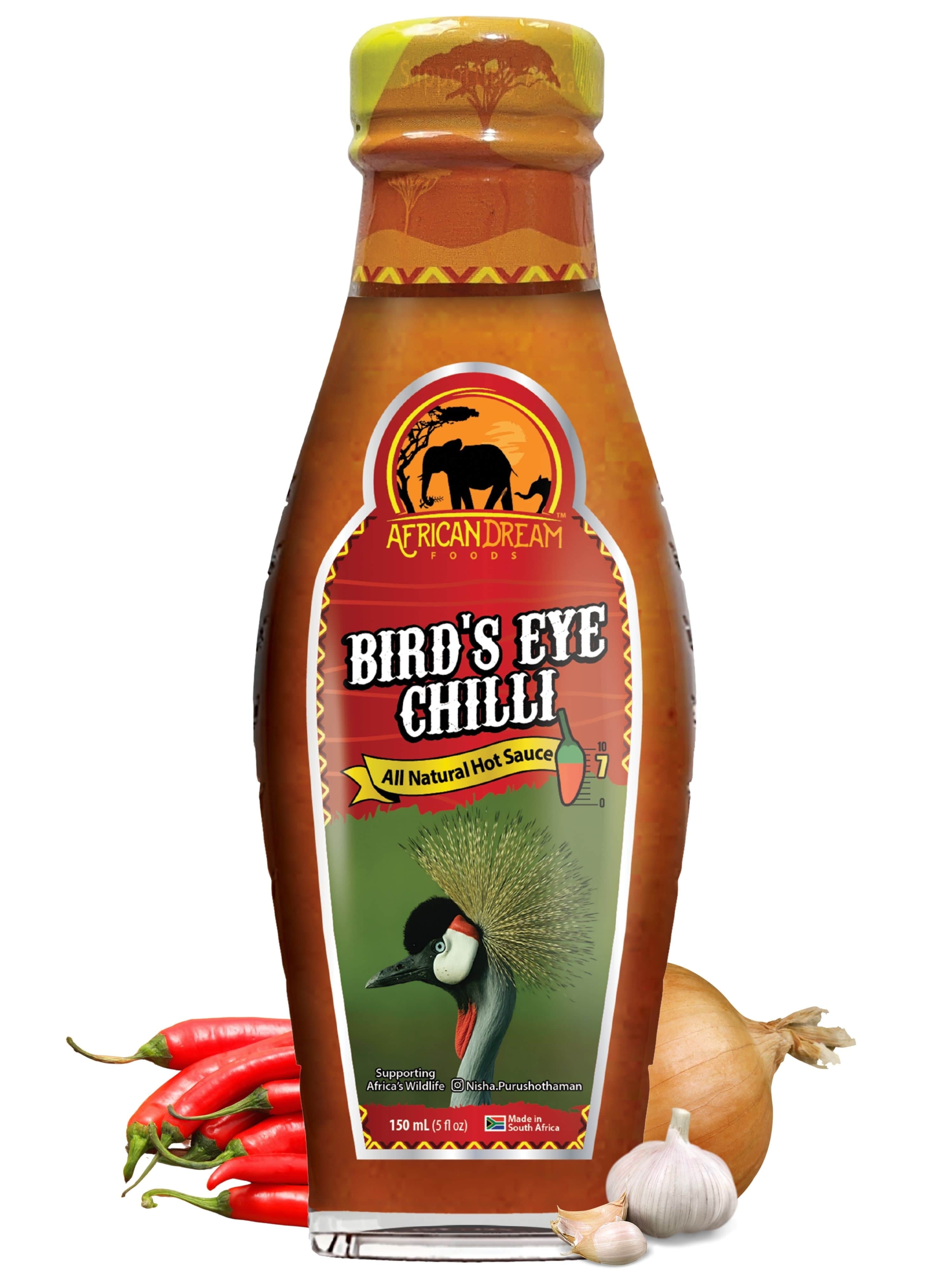 Bird's Eye Chilli Hot Sauce by African Dream Foods | All-Natural Hot ...