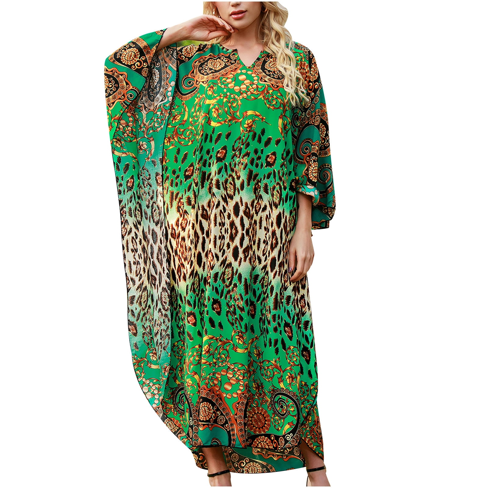 Customer reviews for African Dresses for Women Elegant Kaftan Dress ...
