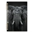 African Elephant Spiral Notebooks 60 Sheets 120 Pages A5 Journal ...
