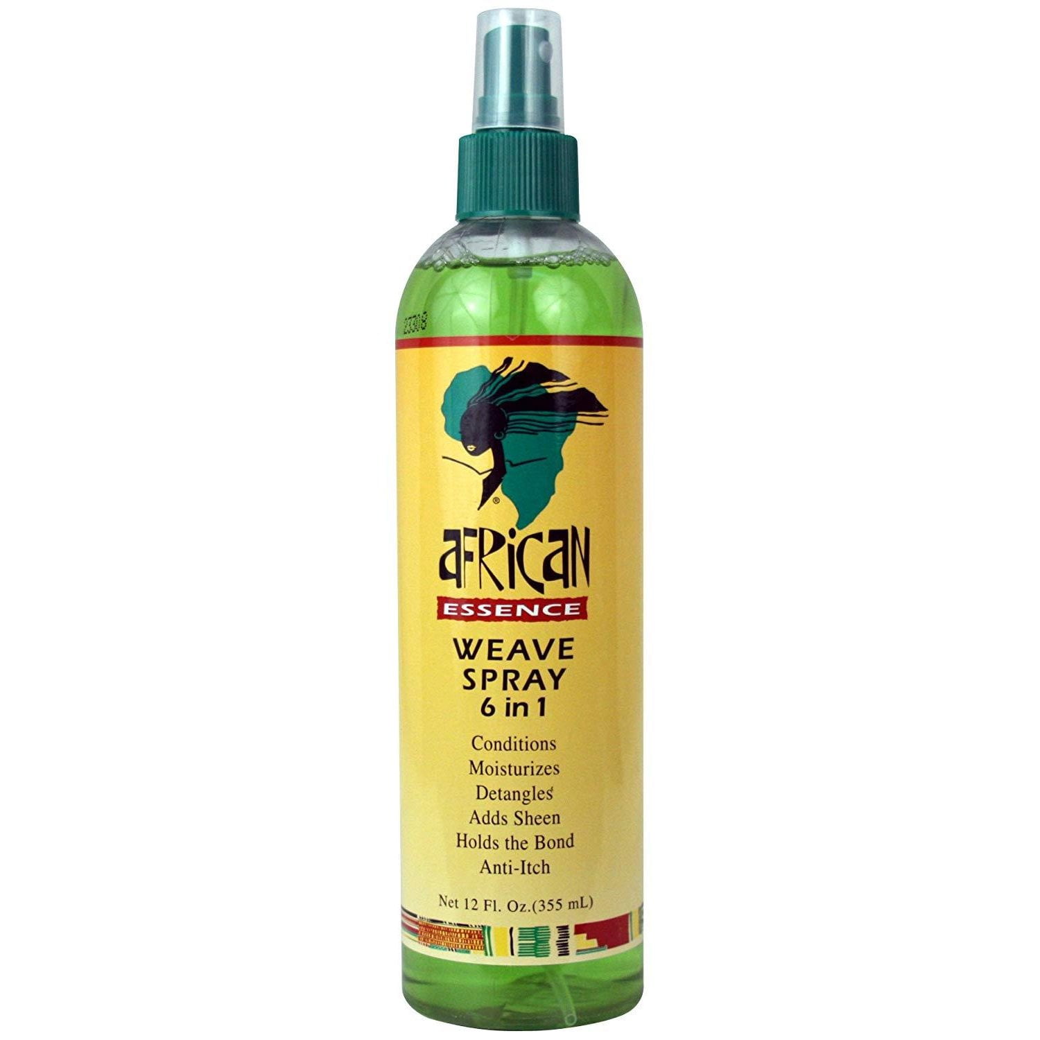 African Essence - Hair Detangling Treatment, Weave Spray(6 In 1) 12 Oz ...