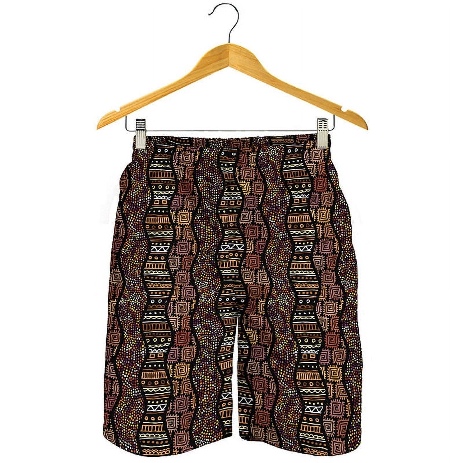 African Ethnic Patterns Beach Shorts Men Women Summer Street Short ...