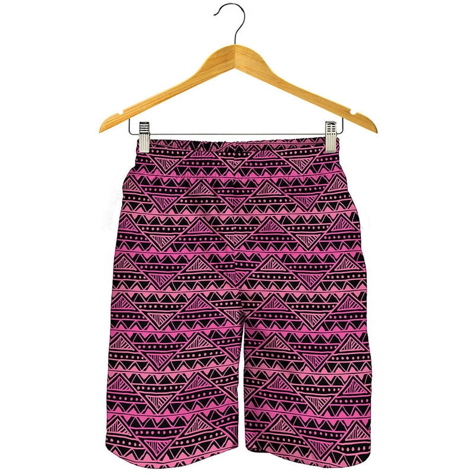 African Ethnic Patterns Beach Shorts Men Women Summer Street Short ...