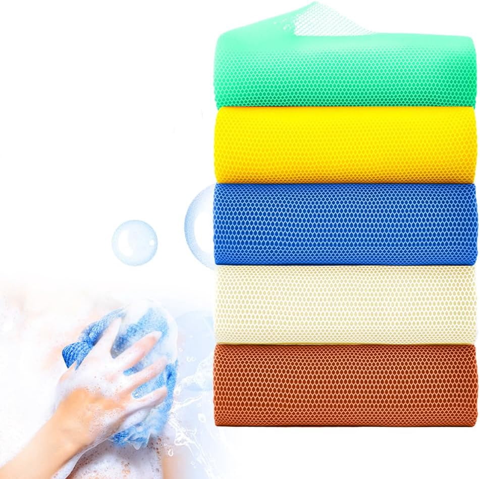 African Exfoliating Net, 2025 New African Long Net Bath Sponge, Durable ...