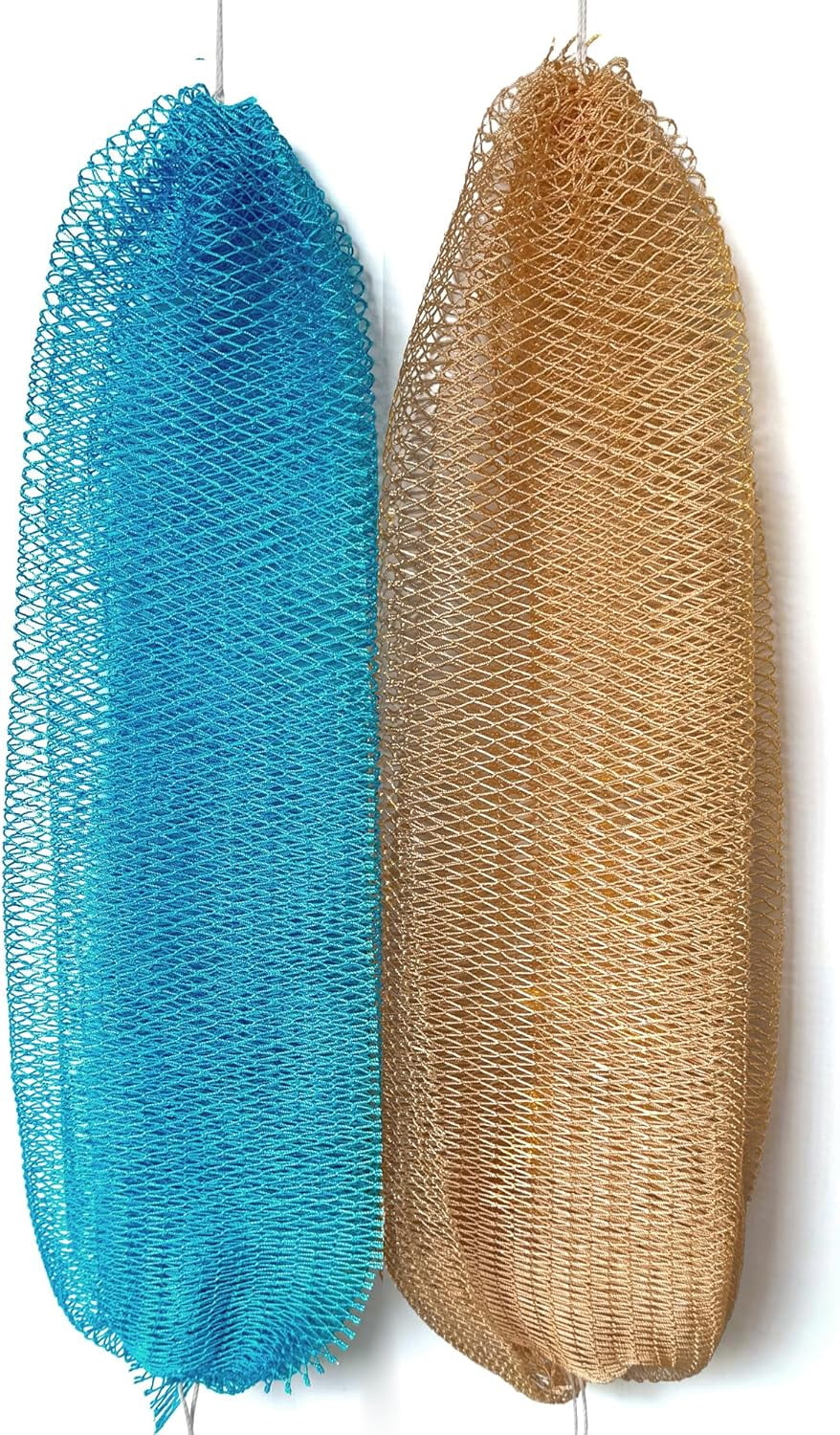 African Exfoliating Net Sponge Authentic – 2 Pieces African Bath Sponge ...