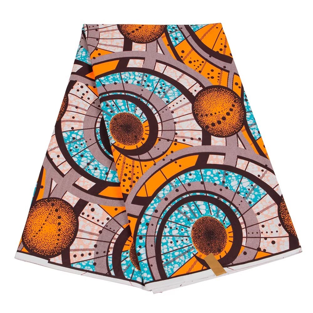 African Fabric 6 Yards Ankara Wax Print cotton Fabric A variety of ...