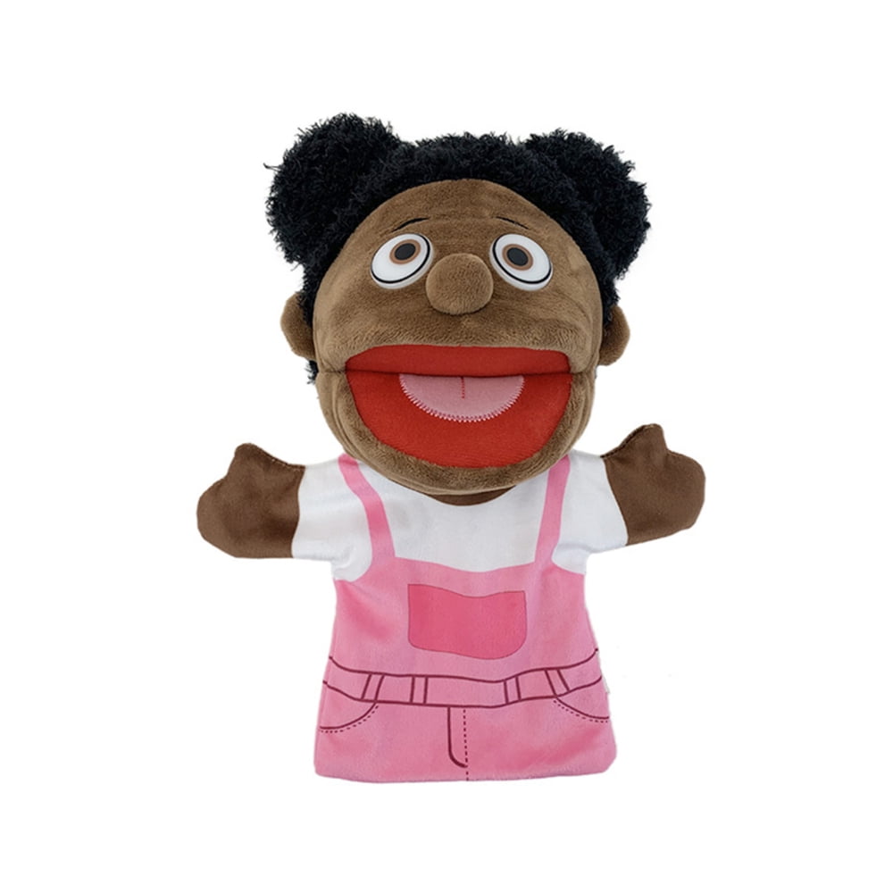 African Family Hand Puppet Plush Toy Children Hand Puppet Plush Toy ...