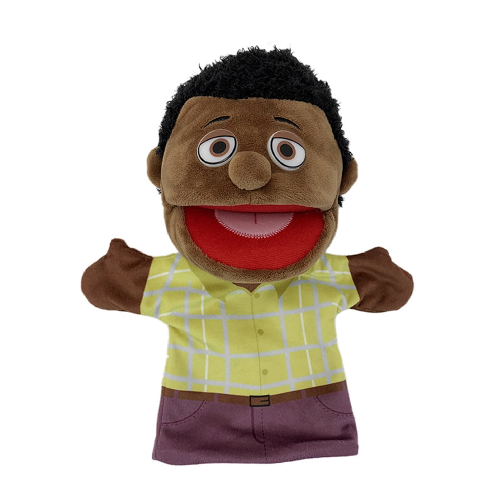 African Family Hand Puppet Plush Toy Children Hand Puppet Plush Toy ...