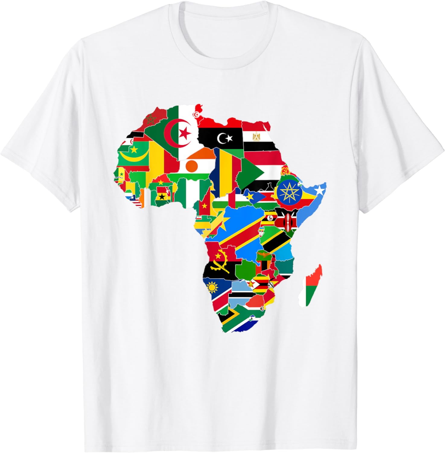 African Flags, Africa Map, African Silhouette, African Pride T-Shirt ...