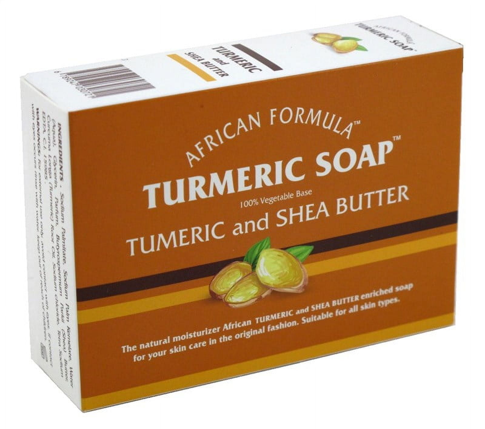 African Formula Soap Turmeric & Shea Butter, 3.5 oz - Walmart.com