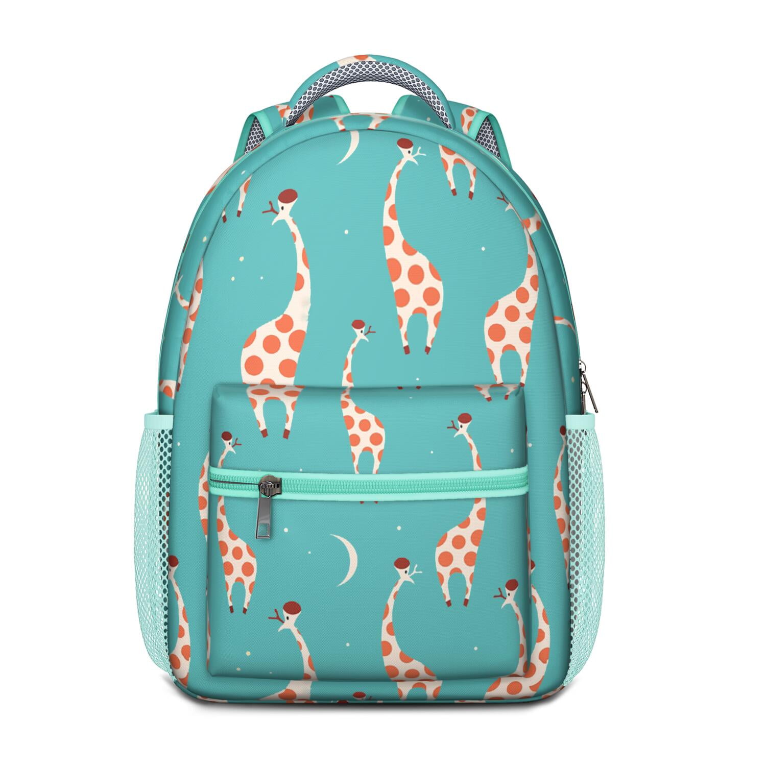 African Grassland Inspired Backpack - Waterproof Student Backpack with ...
