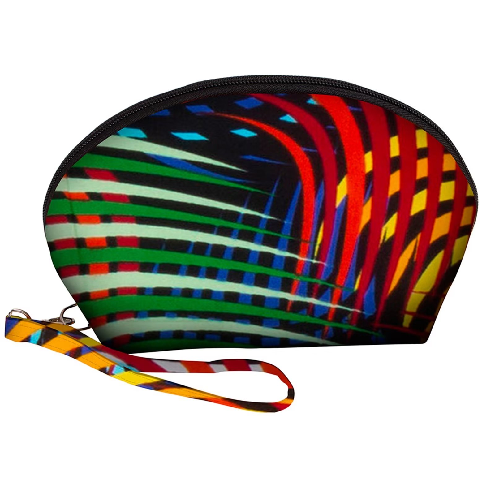 African Handbag for Women Handmade African Print Small Shell Shape Bag ...