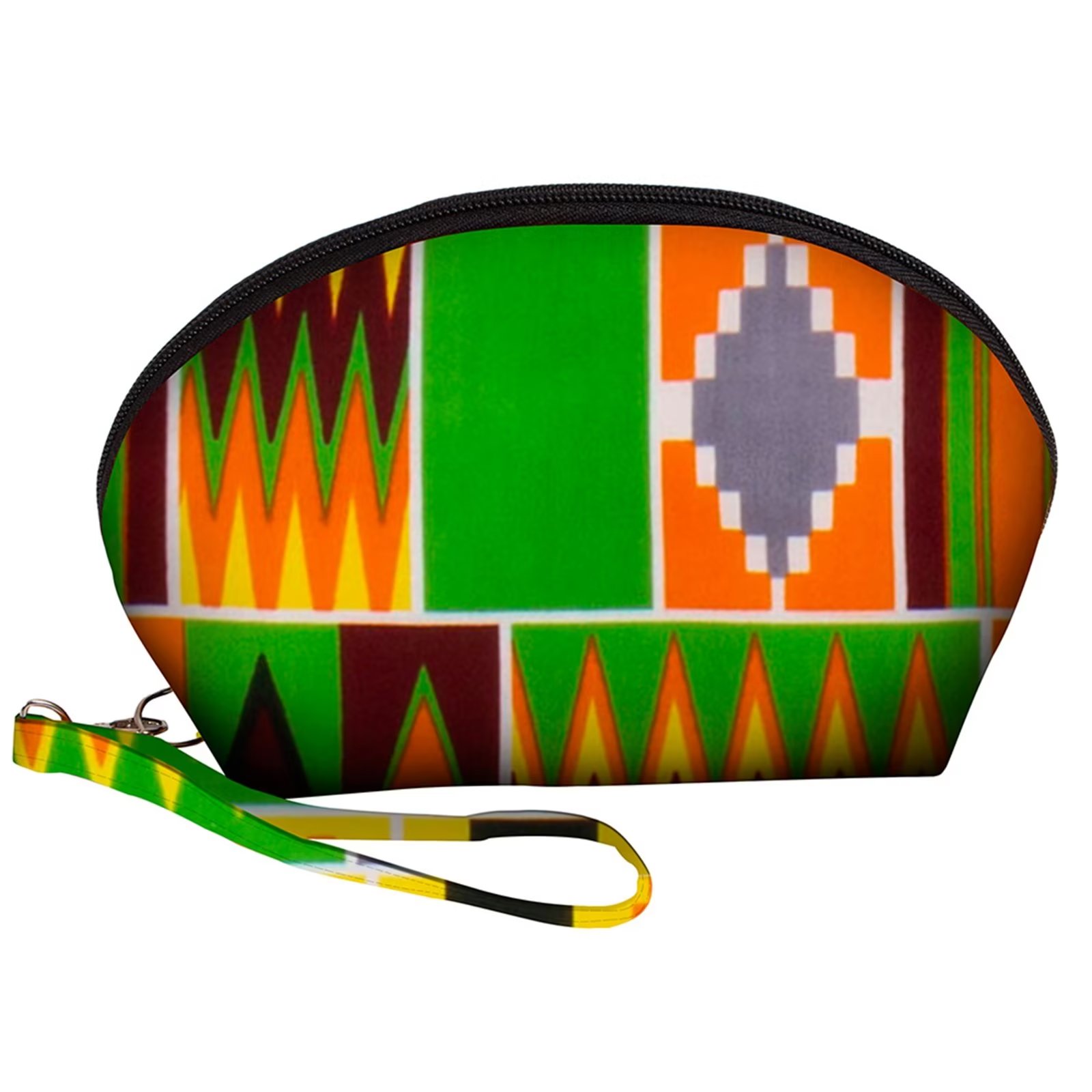 African Handbag for Women Handmade African Print Small Shell Shape Bag ...