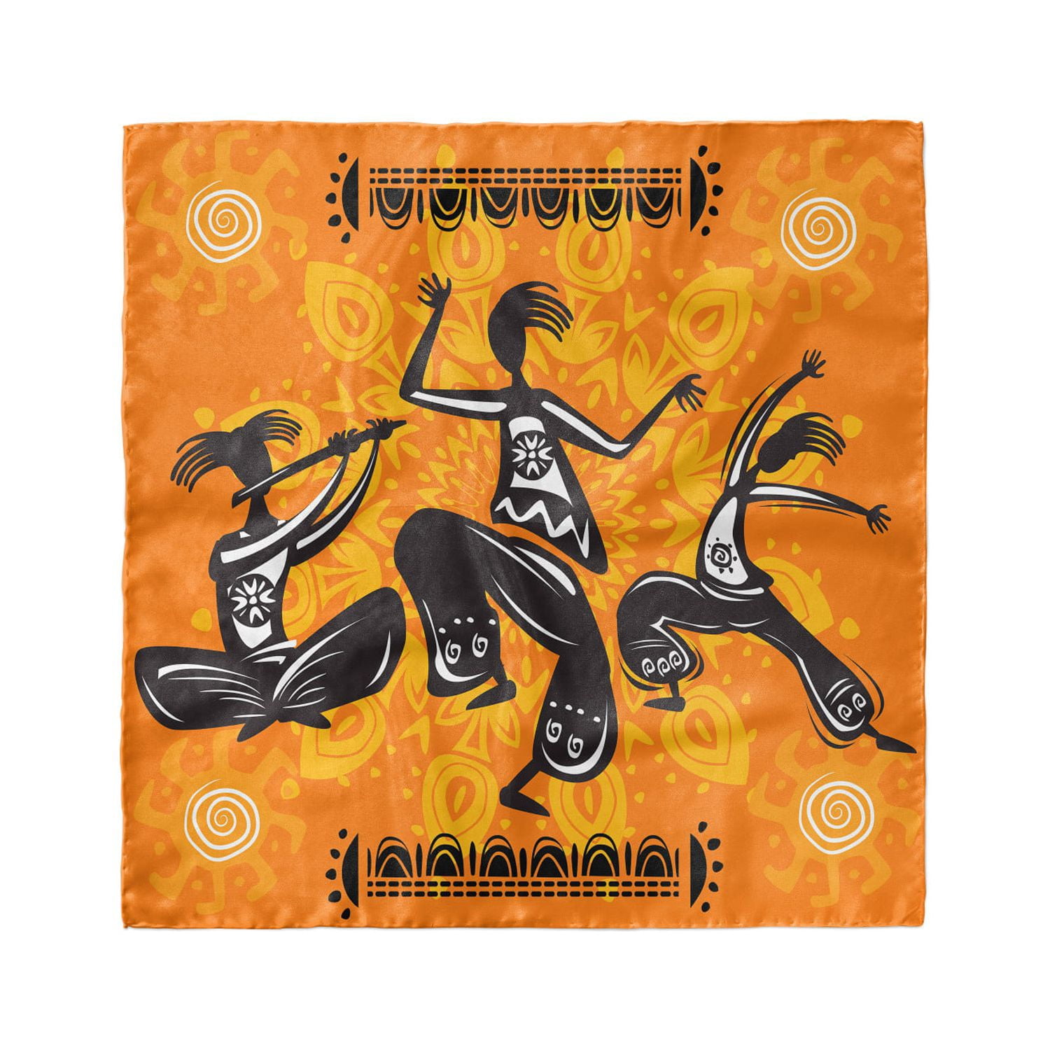 African Head Scarf, Native Dancer Tribal, Head Wrap, 3 Sizes, by ...