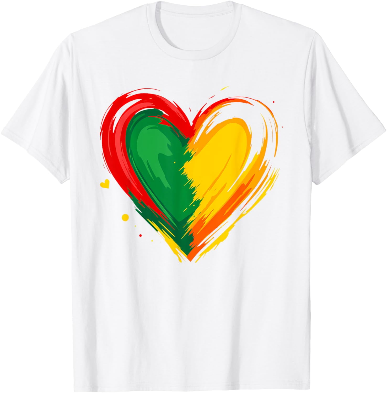 African Heart Black History Month African American T-Shirt - Walmart.com