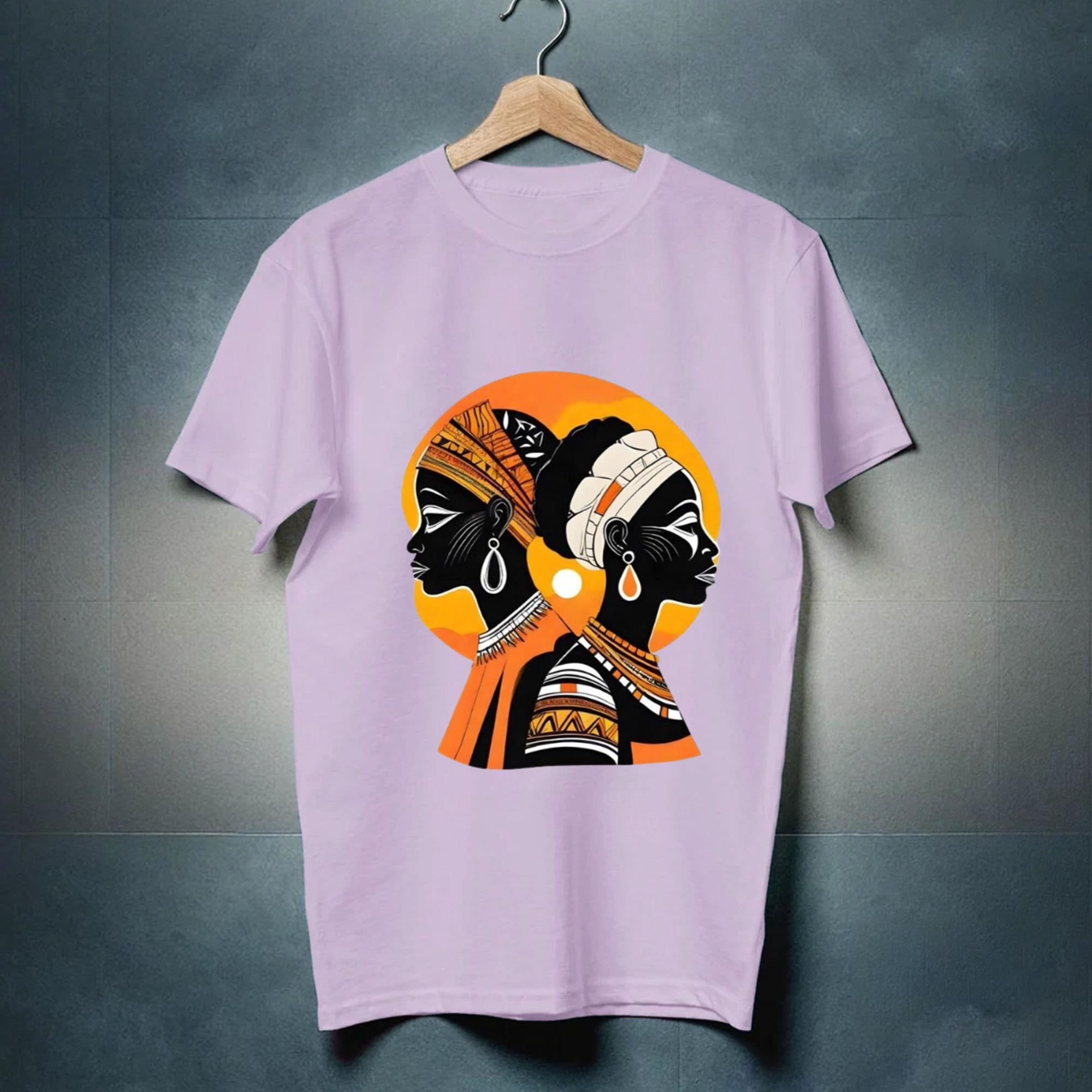 African Heritage Women - Cultural Art Print Design Unisex SHirt-C ...