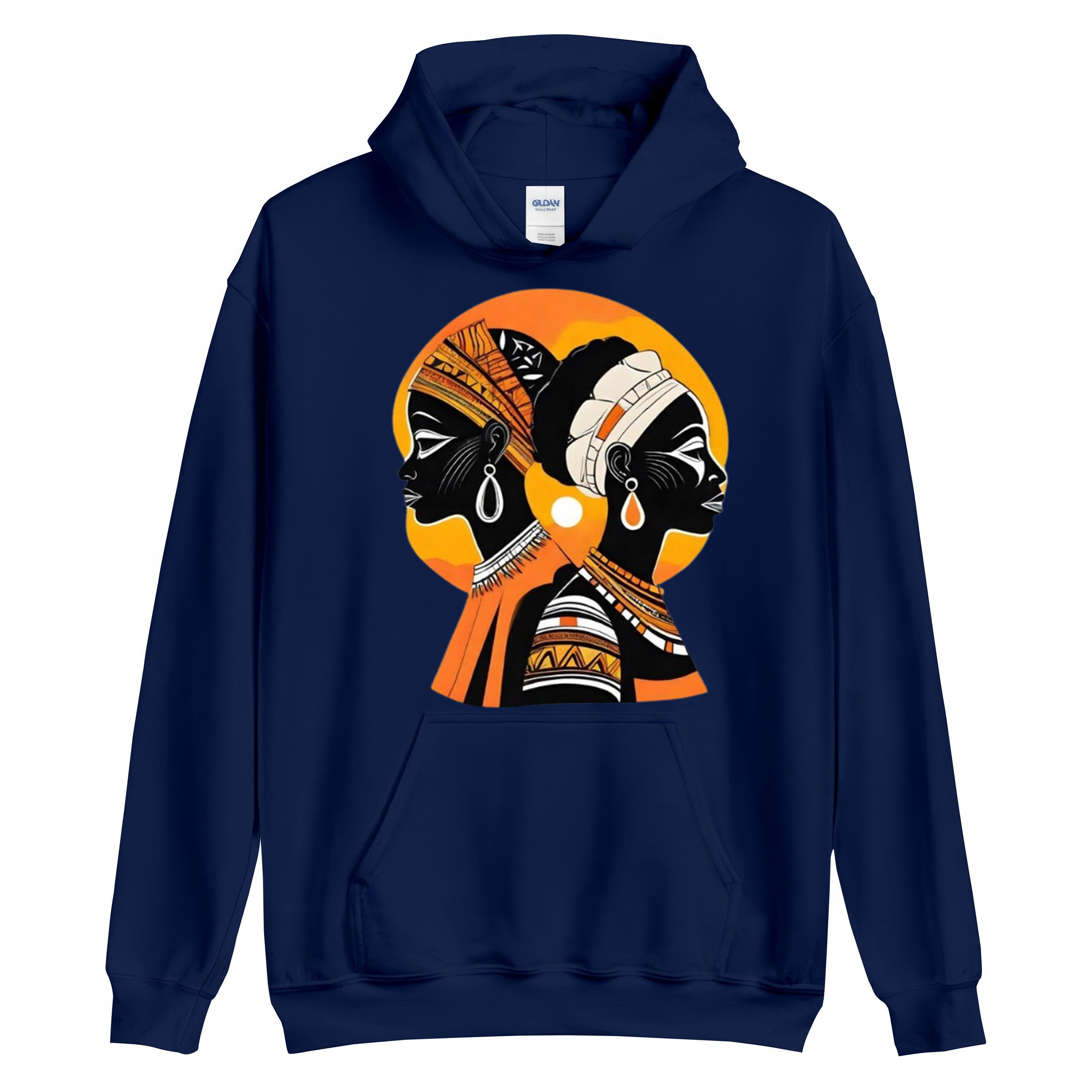 African Heritage Women - Cultural Art Print Design Unisex SHirt-C ...