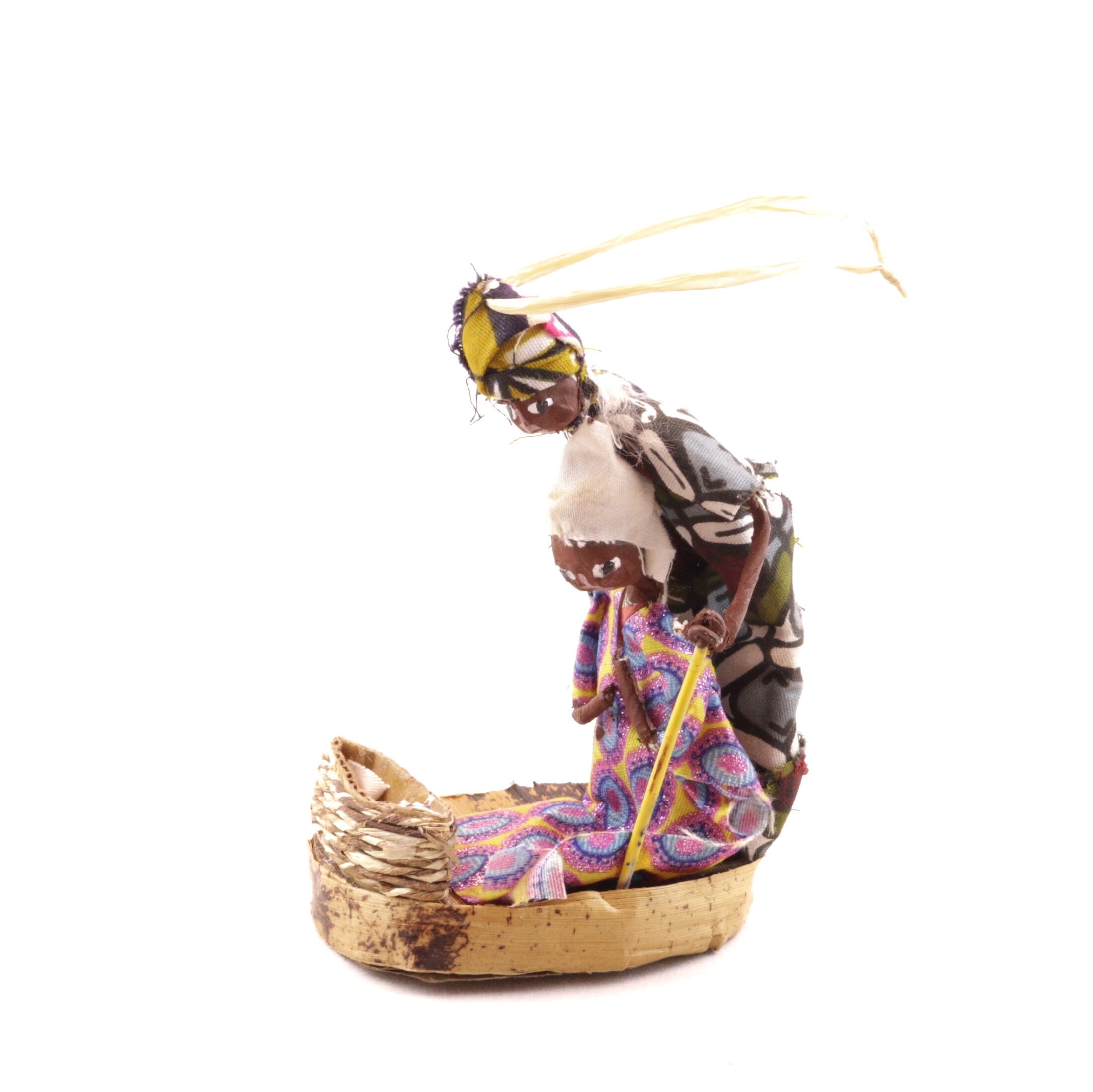 African Holy Family Nativity Ornament Fair Trade Handmade Upcycled from ...
