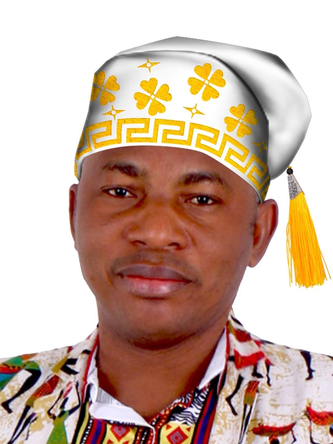 African Kufi Hat Embroidery Ankara Cotton Kufi Hats Men Accessory Cap ...