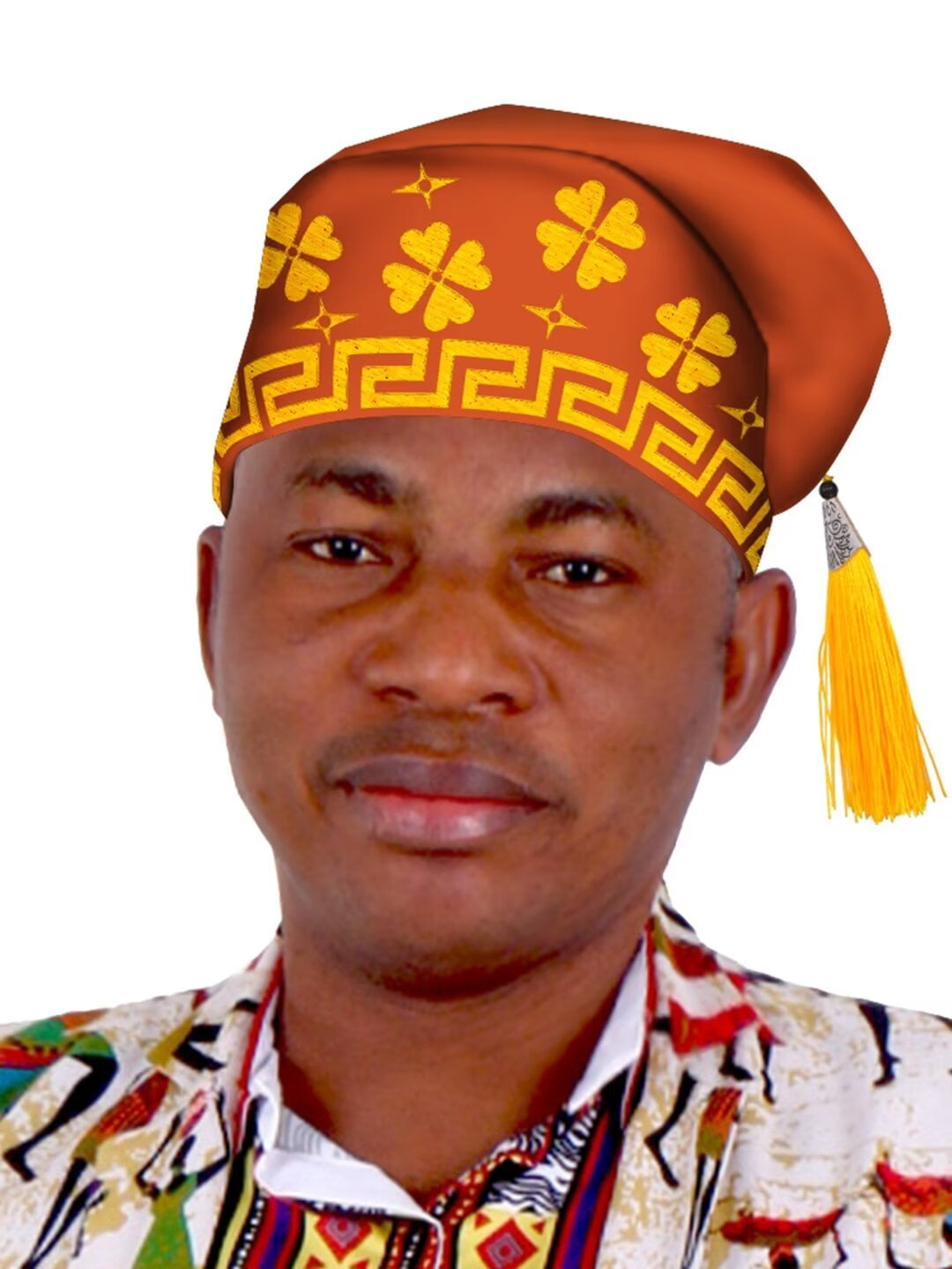 African Kufi Hat Embroidery Ankara Cotton Kufi Hats Men Accessory Cap ...