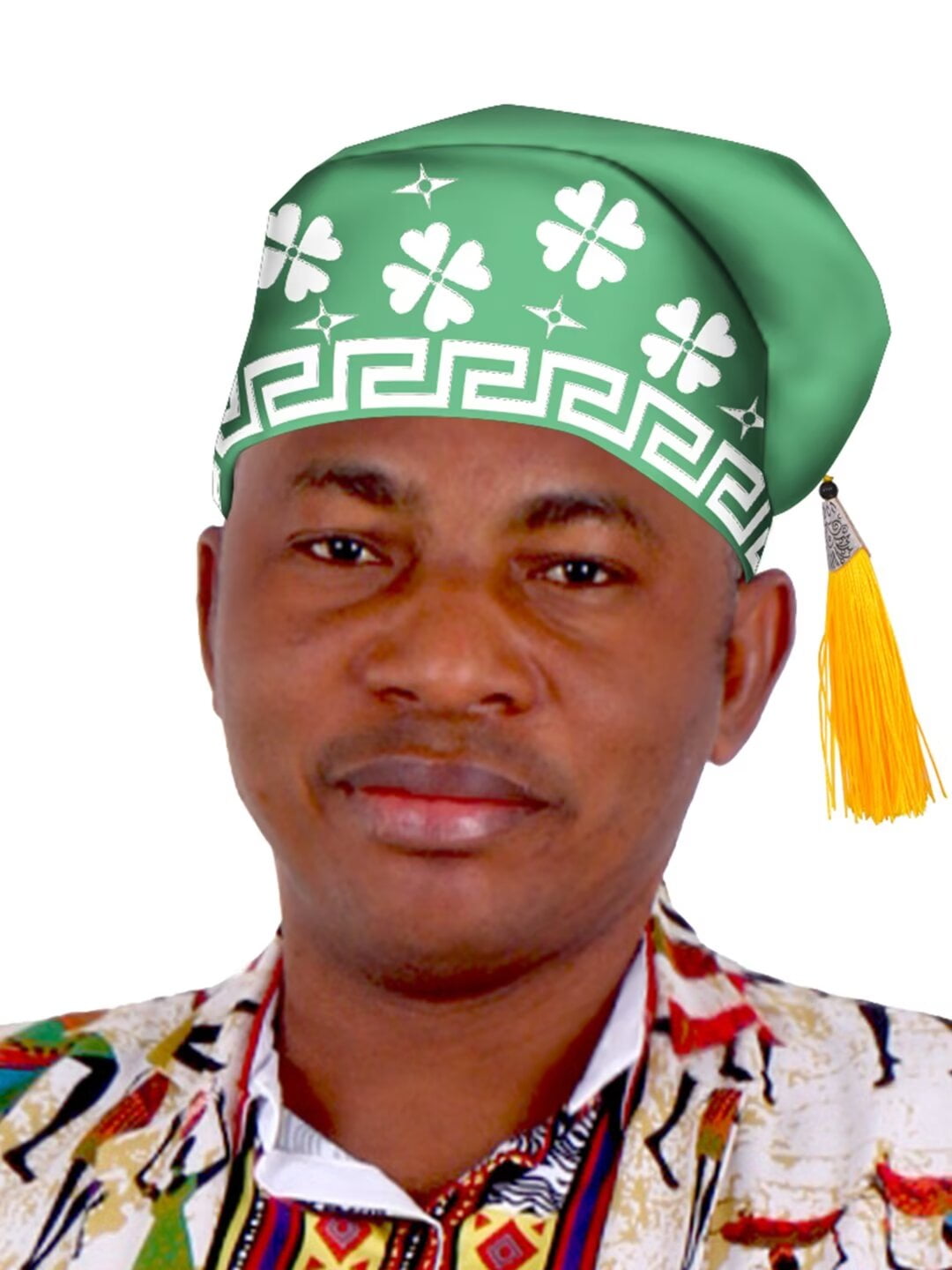 African Kufi Hat Embroidery Ankara Cotton Kufi Hats Men Accessory Cap ...