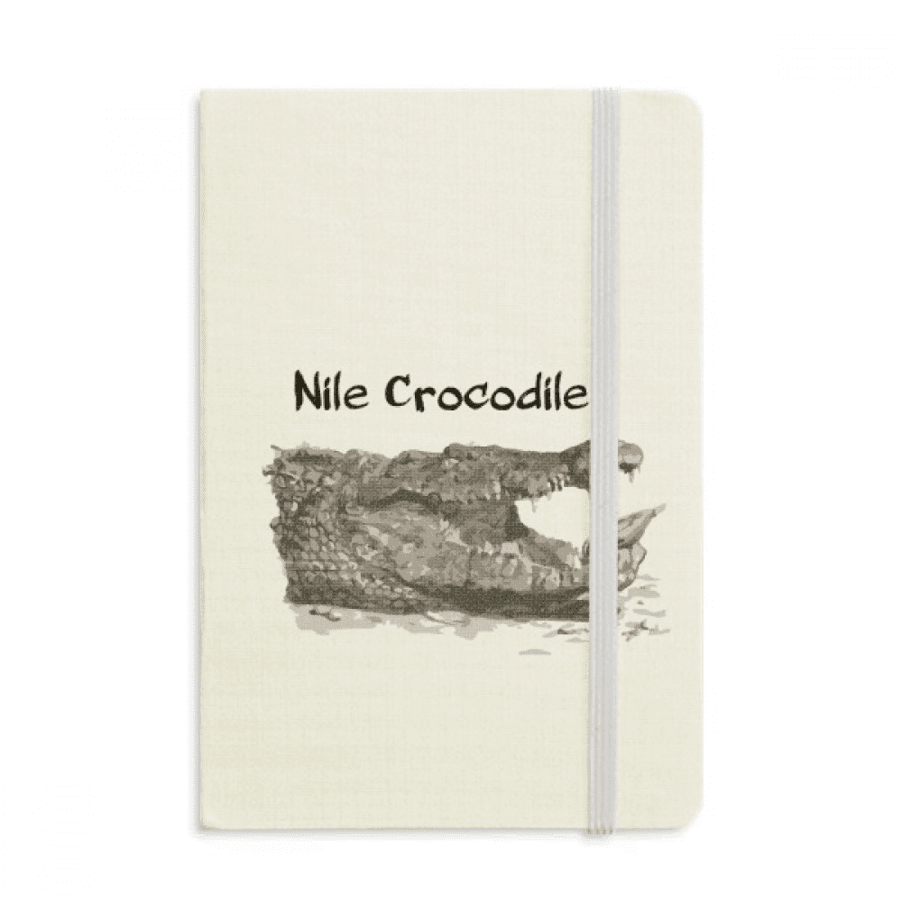African Large Fish Alligator Notebook Official Fabric Hard Cover ...