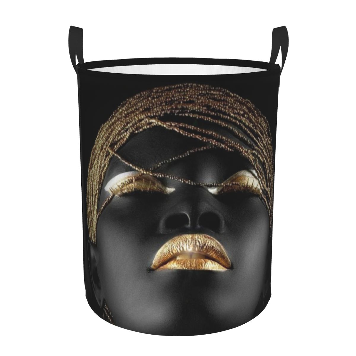African Laundry Basket Collapsible God Says I Am Black Pride Baby ...