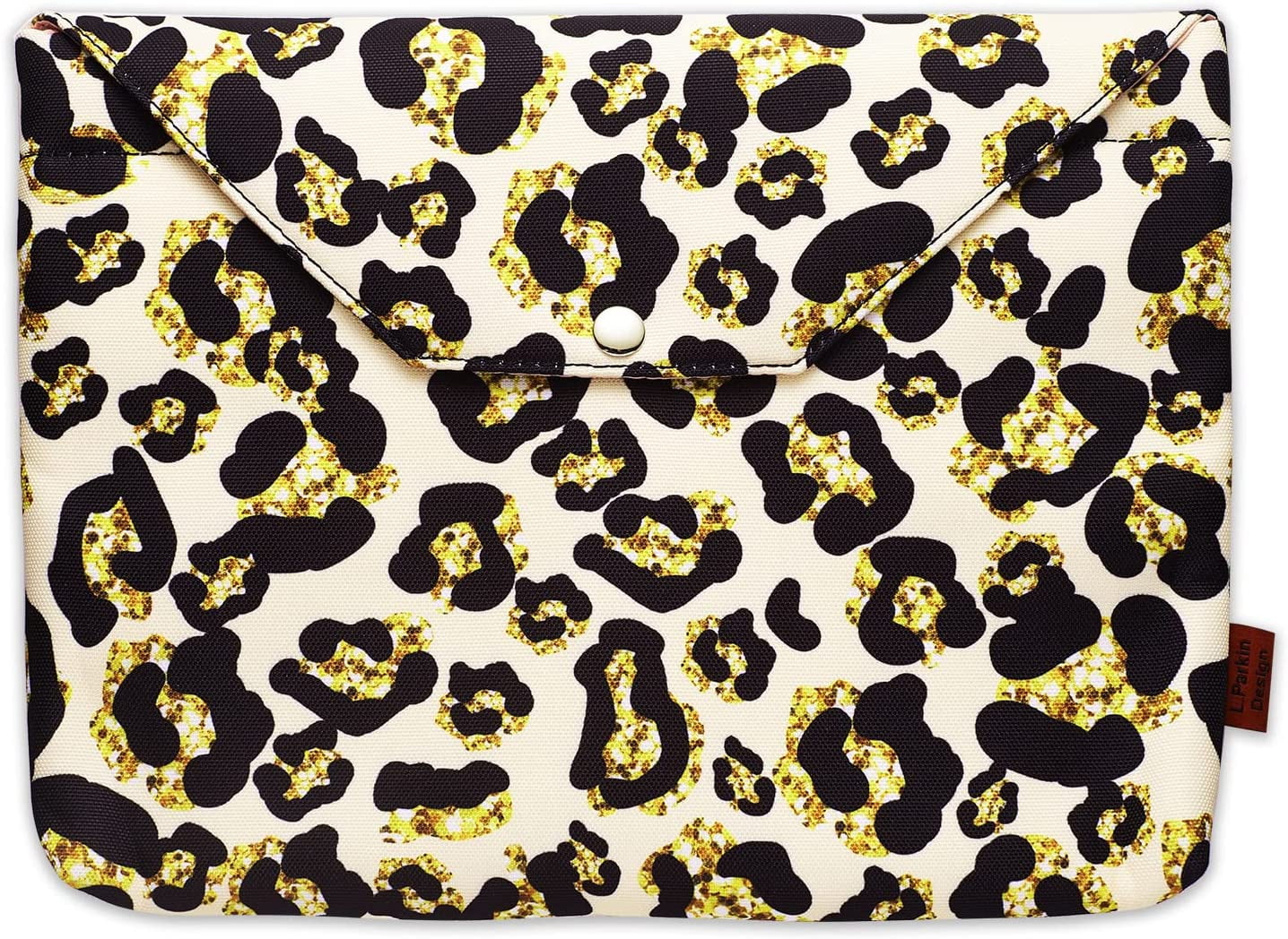 African Leopard Golden Print Book Sleeve Cheetah Print Book Covers for ...